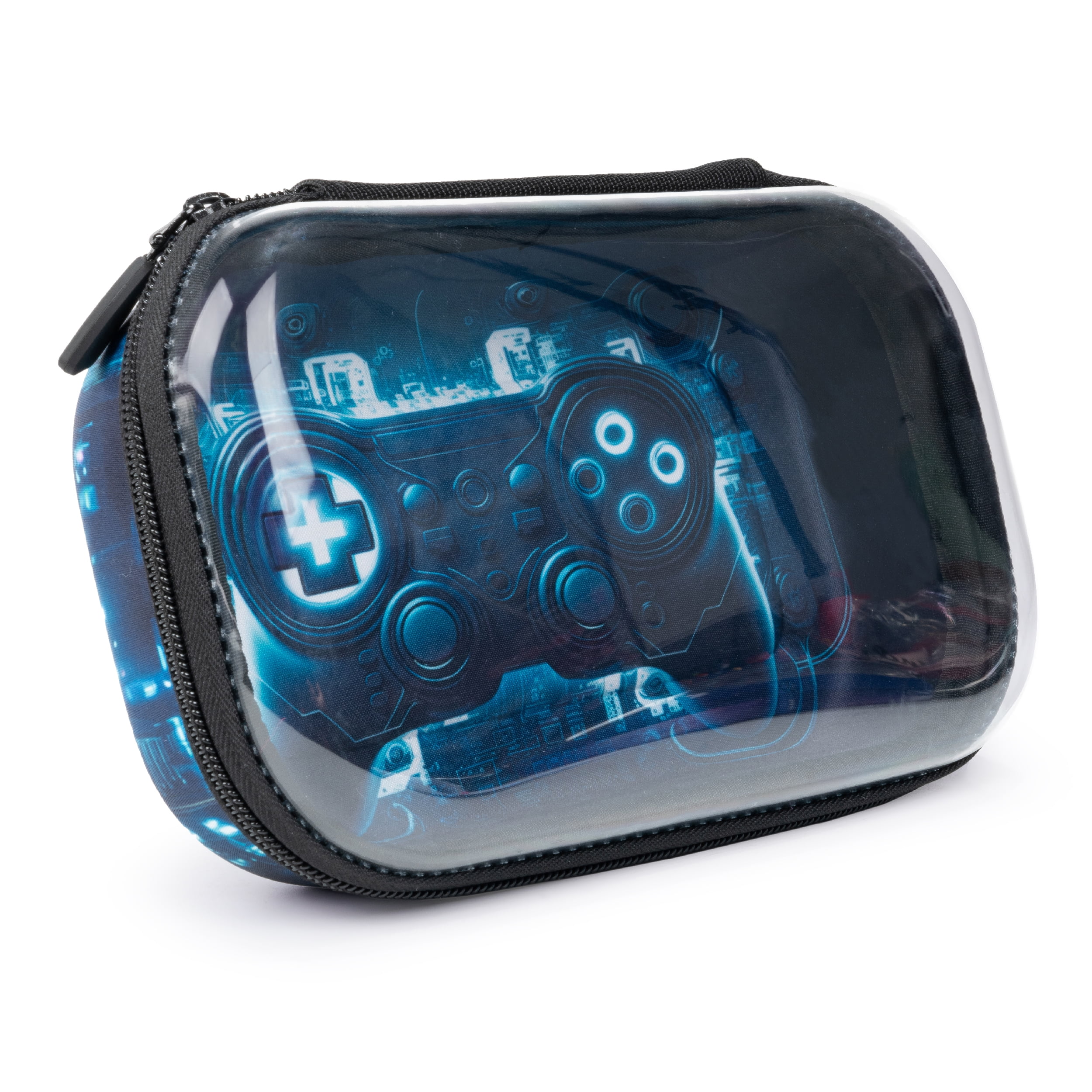 ZIPIT Clear Top Pencil Box for Boys | Gaming Pencil Case for School ...