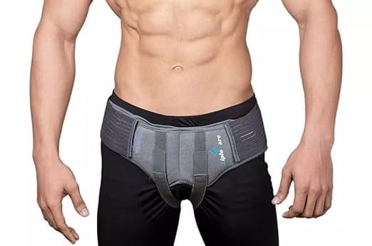ZIPLO CARE Hernia Belt for Men Post Surgery Single Inguinal Hernia Pain ...