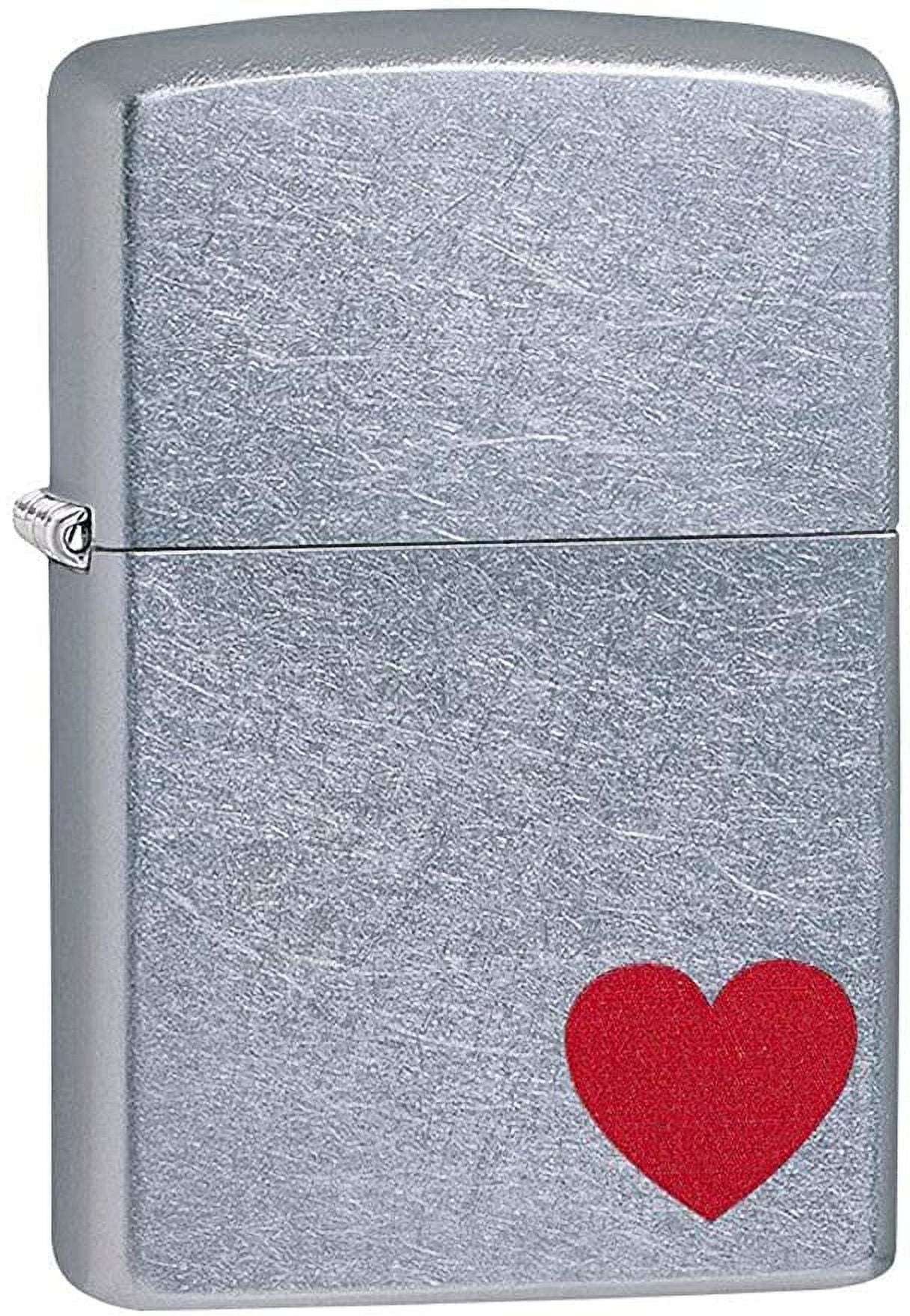 ZIPPO WINDPROOF LIGHTER Heart to Heart - Walmart.com