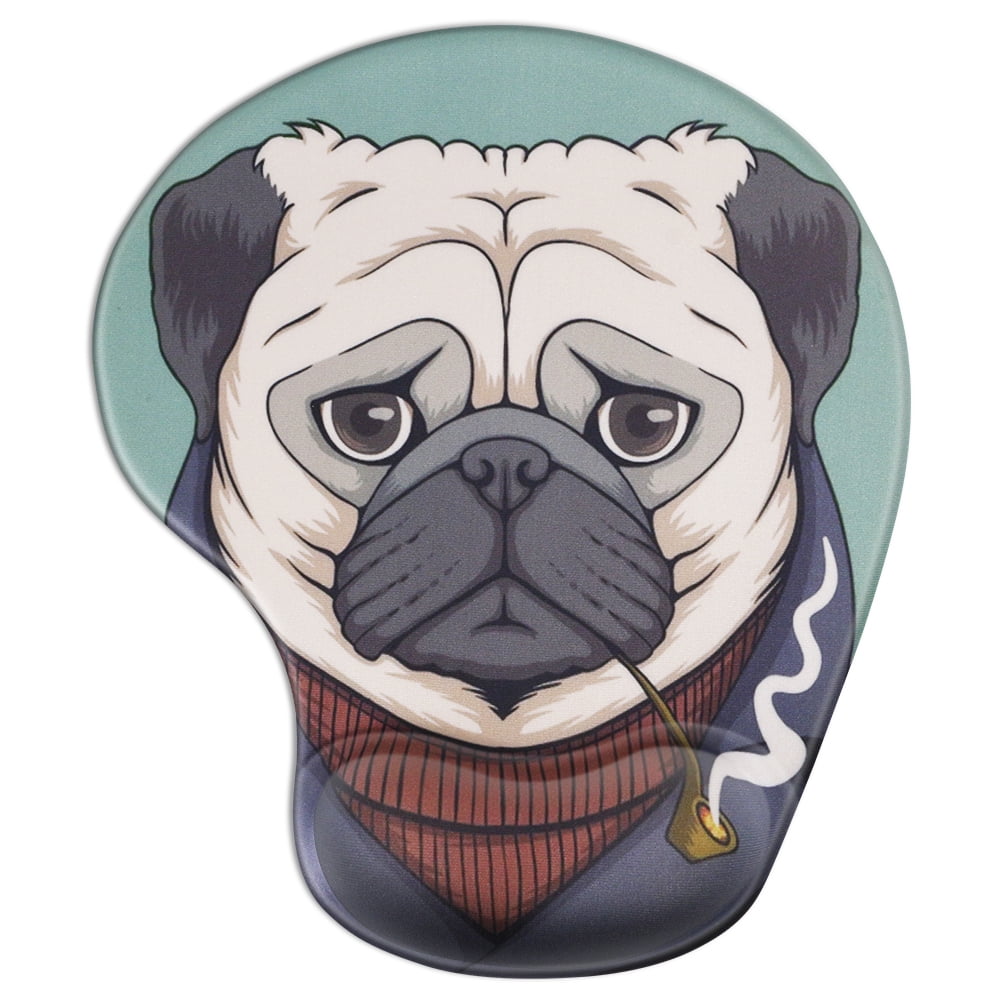 ZIQIAN Ergonomic Mouse Pad with Gel Wrist Rest Support, MousePad with ...