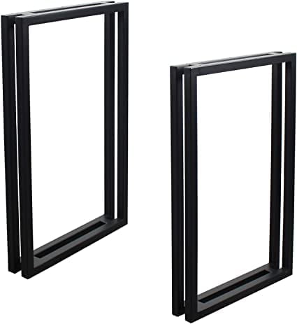 ZITONIOM Square Metal Table Legs Heavy Duty Desk Legs Dining Table Legs ...