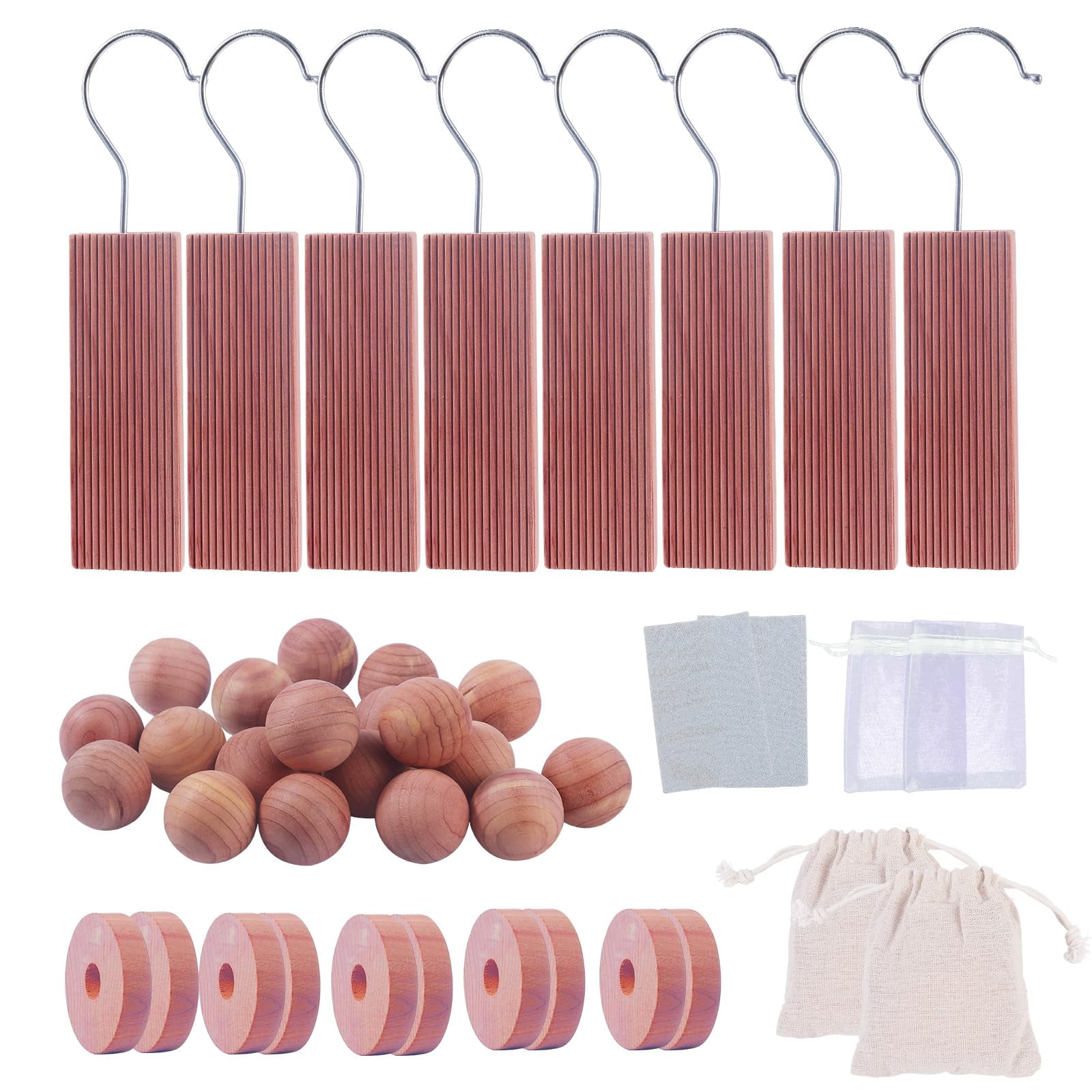 ZIUUFM Cedar Blocks for Clothes Storage, Cedar Chips and Balls for ...