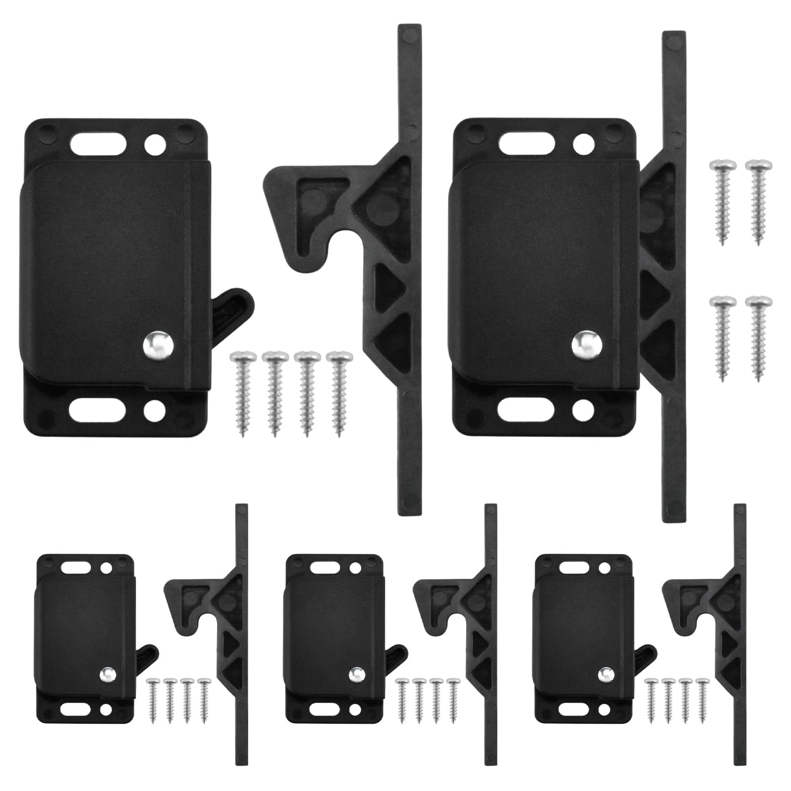 ZIUZI 5 Pack RV Drawer Latches and Catches, RV Cabinet Door Latches and ...