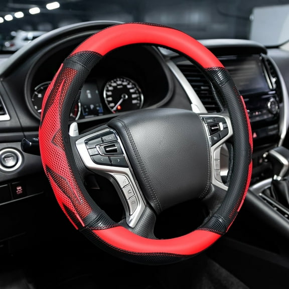 15 Inch Anti-Slip Car Steering Wheel Cover, Steering Wheel Protector ...
