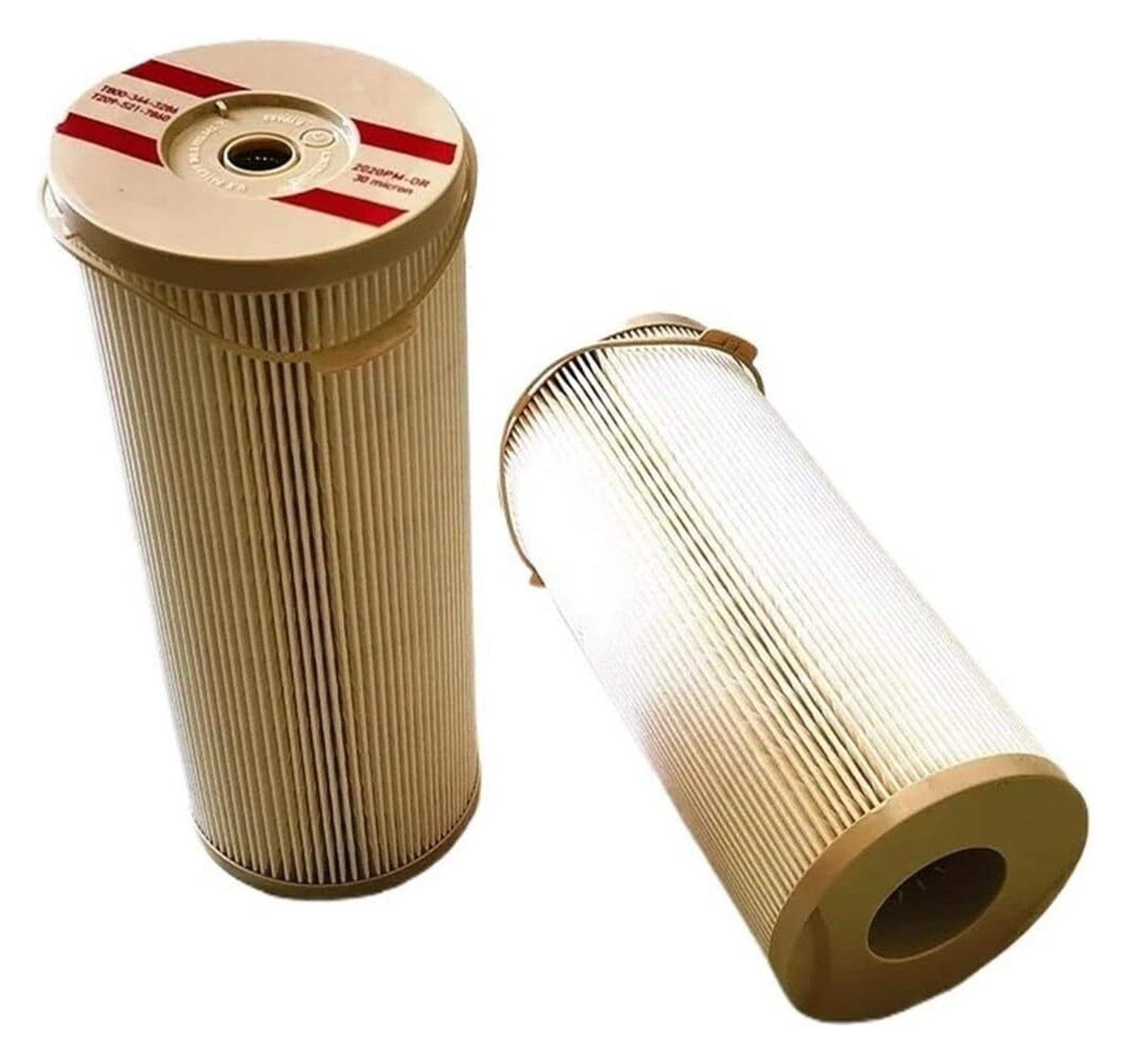 ZIXMJ 2 pcs 2020PM 2020TM Fuel Filter Water Separator 10/30 Micron ...