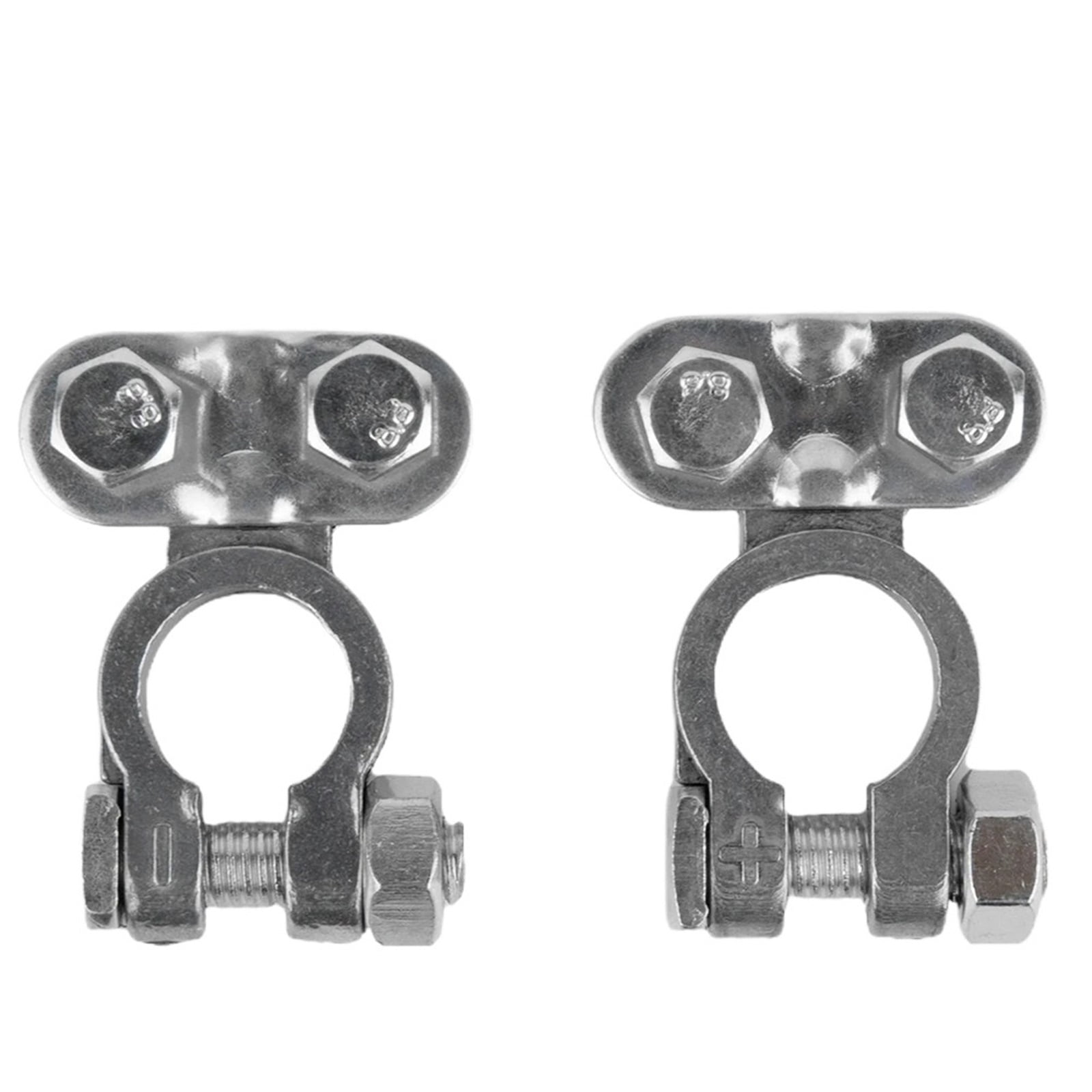 ZIXMJ 2Pcs Car Battery Terminal Clamps, For Truck, For Car, For Van ...