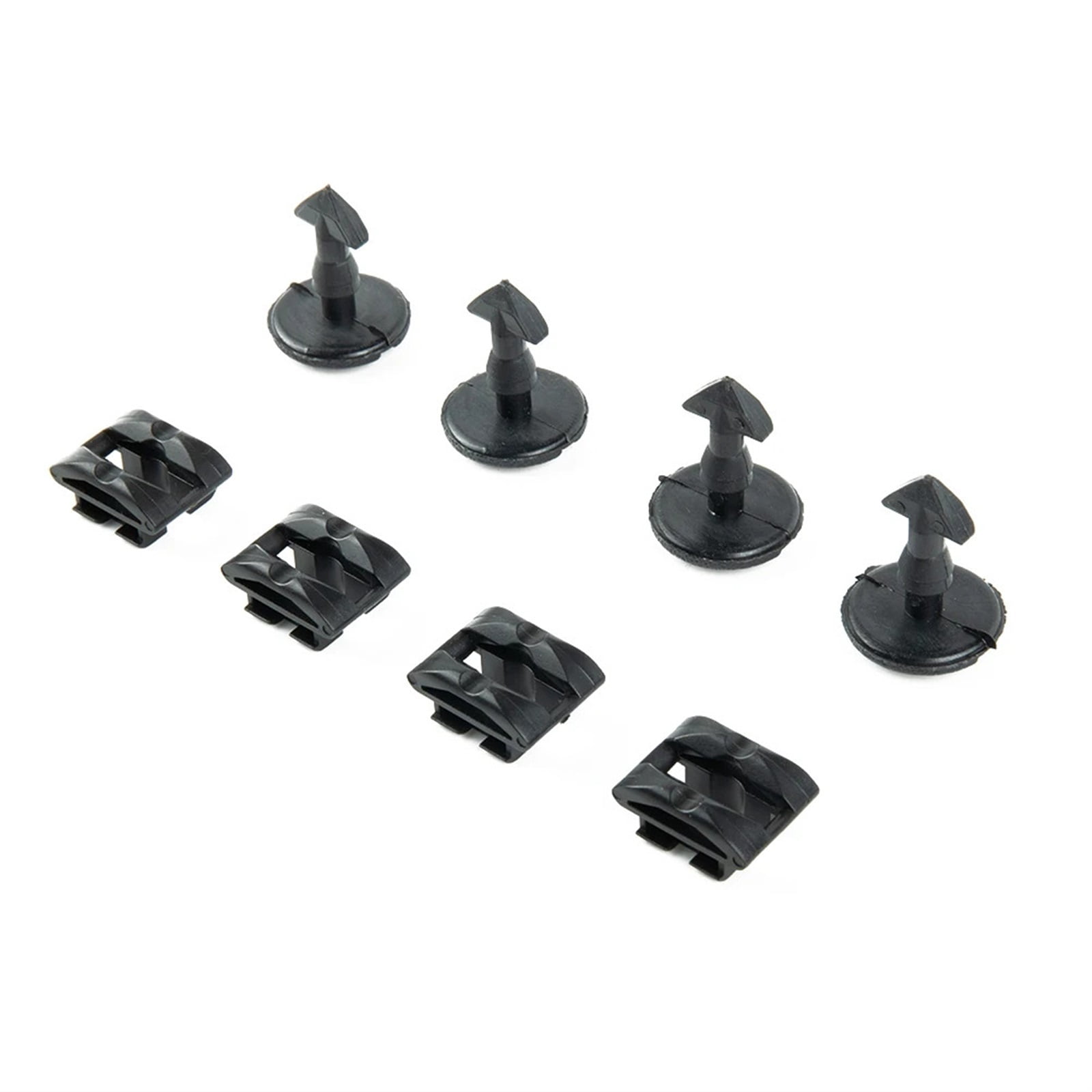 ZIXMJ 8PCS/4SET Tow Cover Clip Retainer, Rear Bumper Tow Eye Hook Cover ...