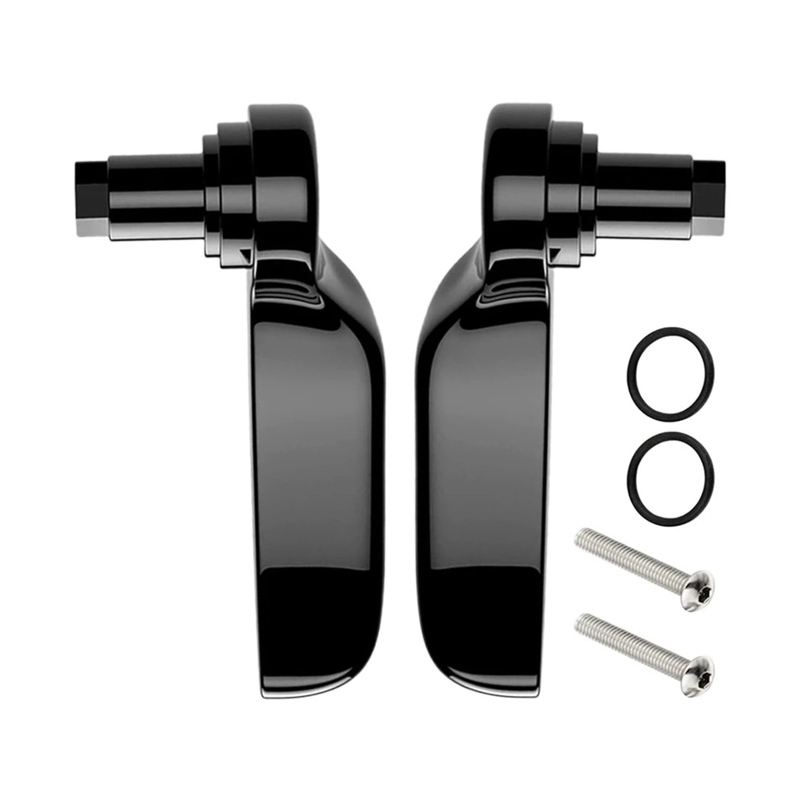 ZIXMJ Black Saddlebag Latch Lever Lid Lifter, for Harley, for Touring ...