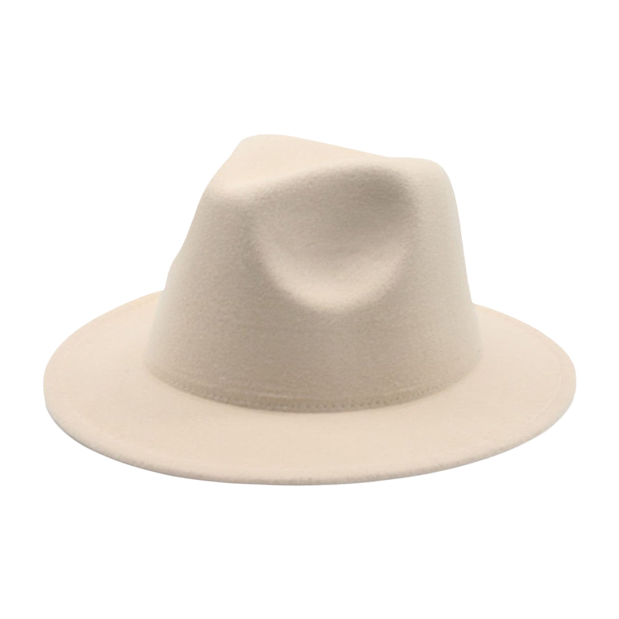 ZIYIXIN Kids Boys Girls Fedora Hat Solid Color Children Jazz Hats ...