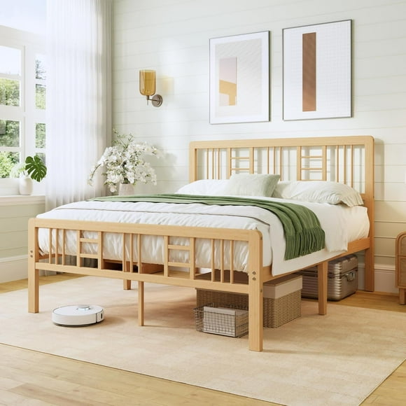 Bamboo Platform Bed Frame