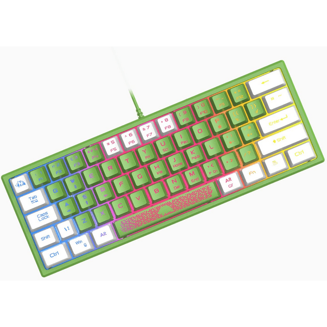 ZIYOU LANG K61 60% Percent Gaming Keyboard Compact RGB Chroma Backlit ...