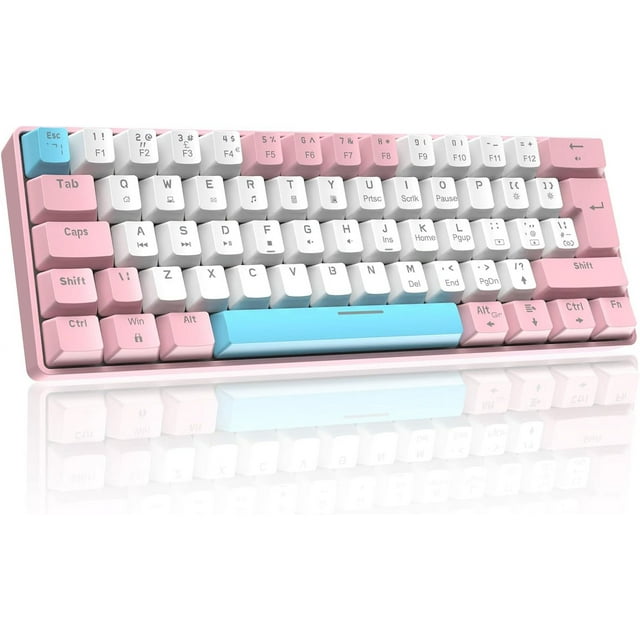 ZIYOU LANG T60 Wired 60% TKL Mechanical Gaming Keyboard with Led ...