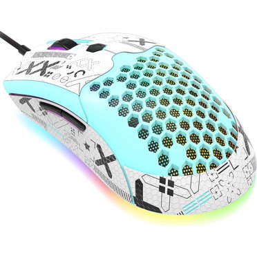Uciefy Wireless LED Gaming Mouse Optical Rechargeable Silent Mice 6 ...