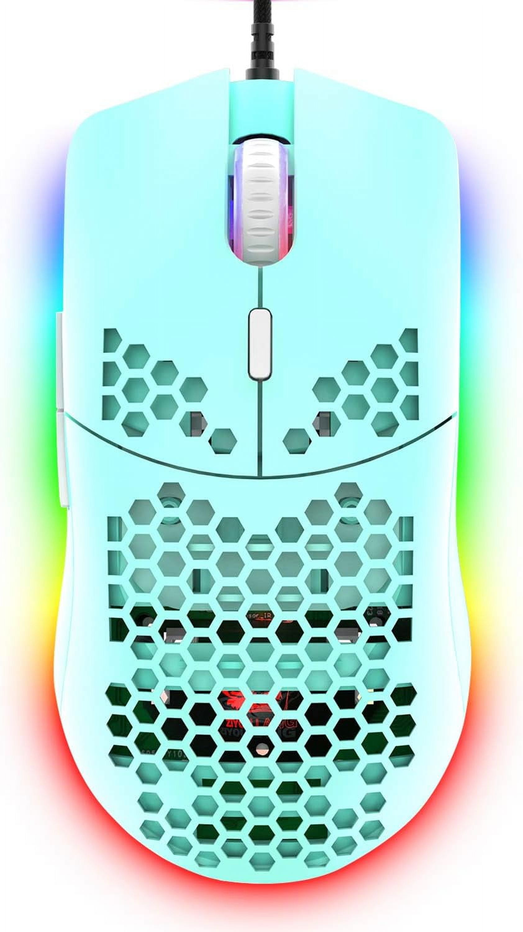 ZIYOULANG Wired Gaming Mouse, 69G Honeycomb Shell Lightweight Mouse ...
