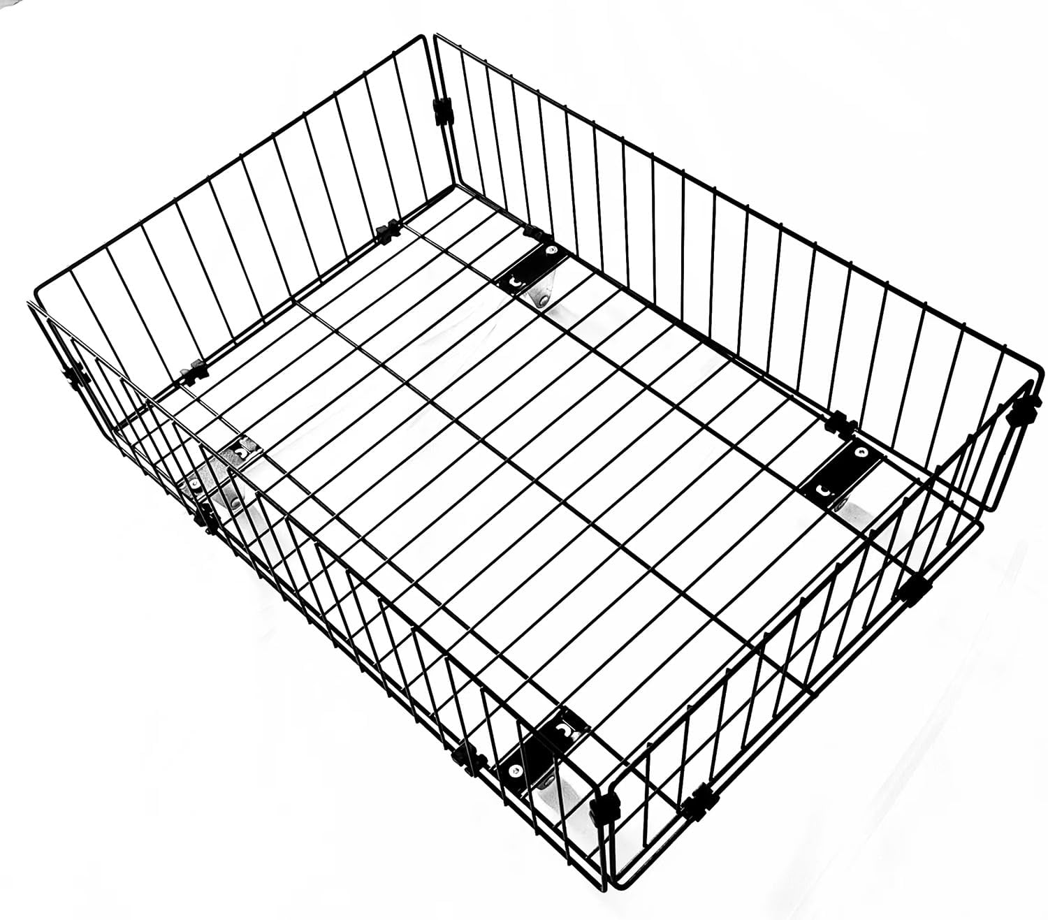 ZIZAOSE under-bed laundry storage container, sliding rolling metal ...