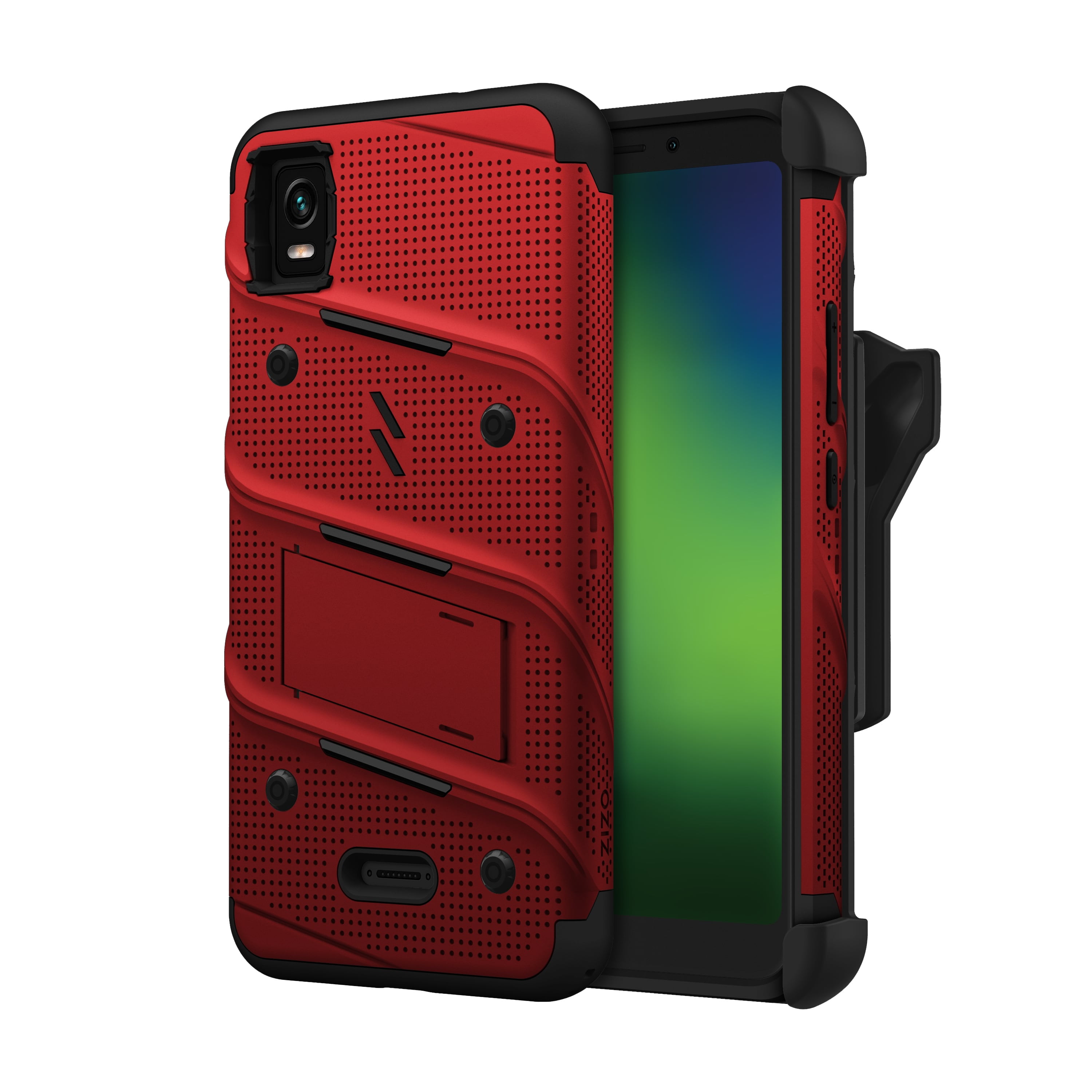 ZIZO BOLT Bundle for Cricket Vision Plus Case with Screen Protector ...