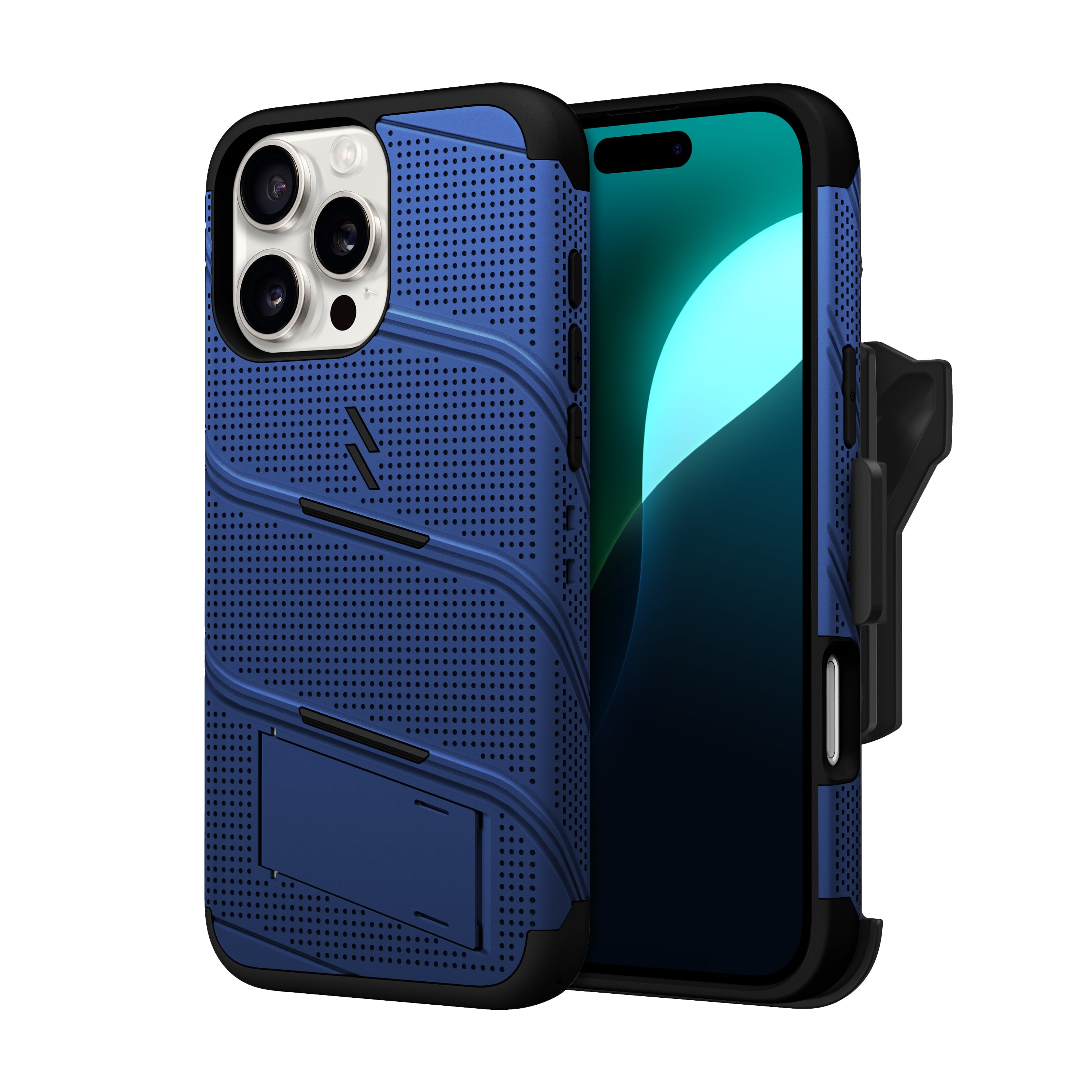 ZIZO BOLT Bundle iPhone 16 Pro Case with Tempered Glass (MagSafe ...