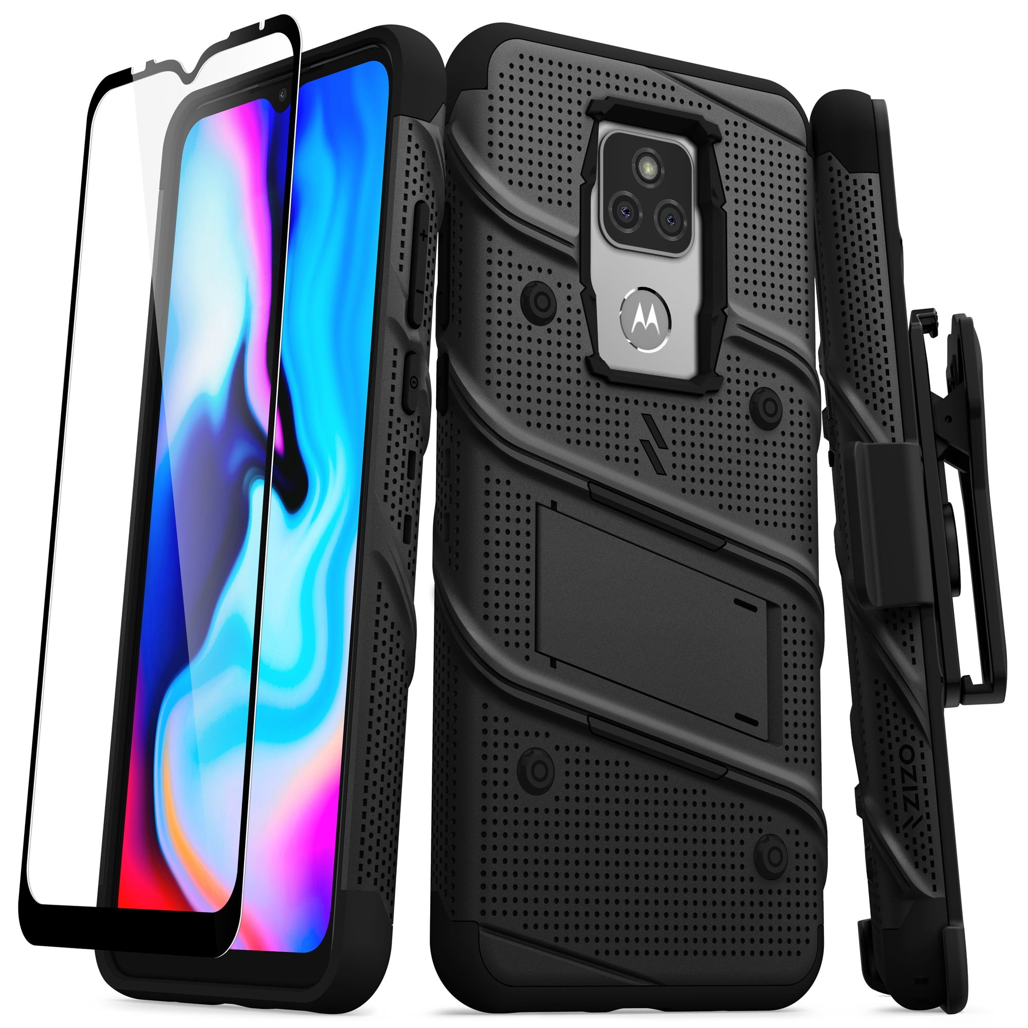 ZIZO BOLT Series for Moto G Play (2021) Case with Screen Protector ...
