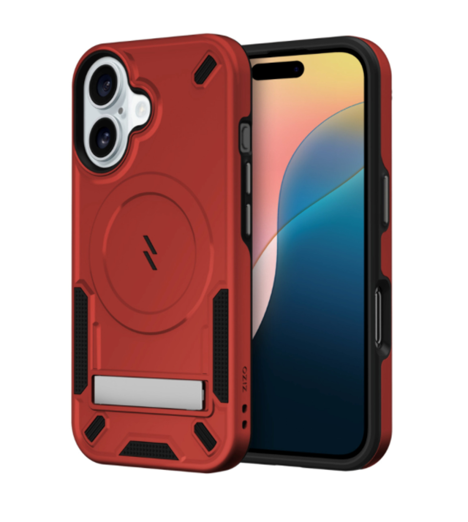 ZIZO TRANSFORM Series iPhone 16 Case - Red - Walmart.com