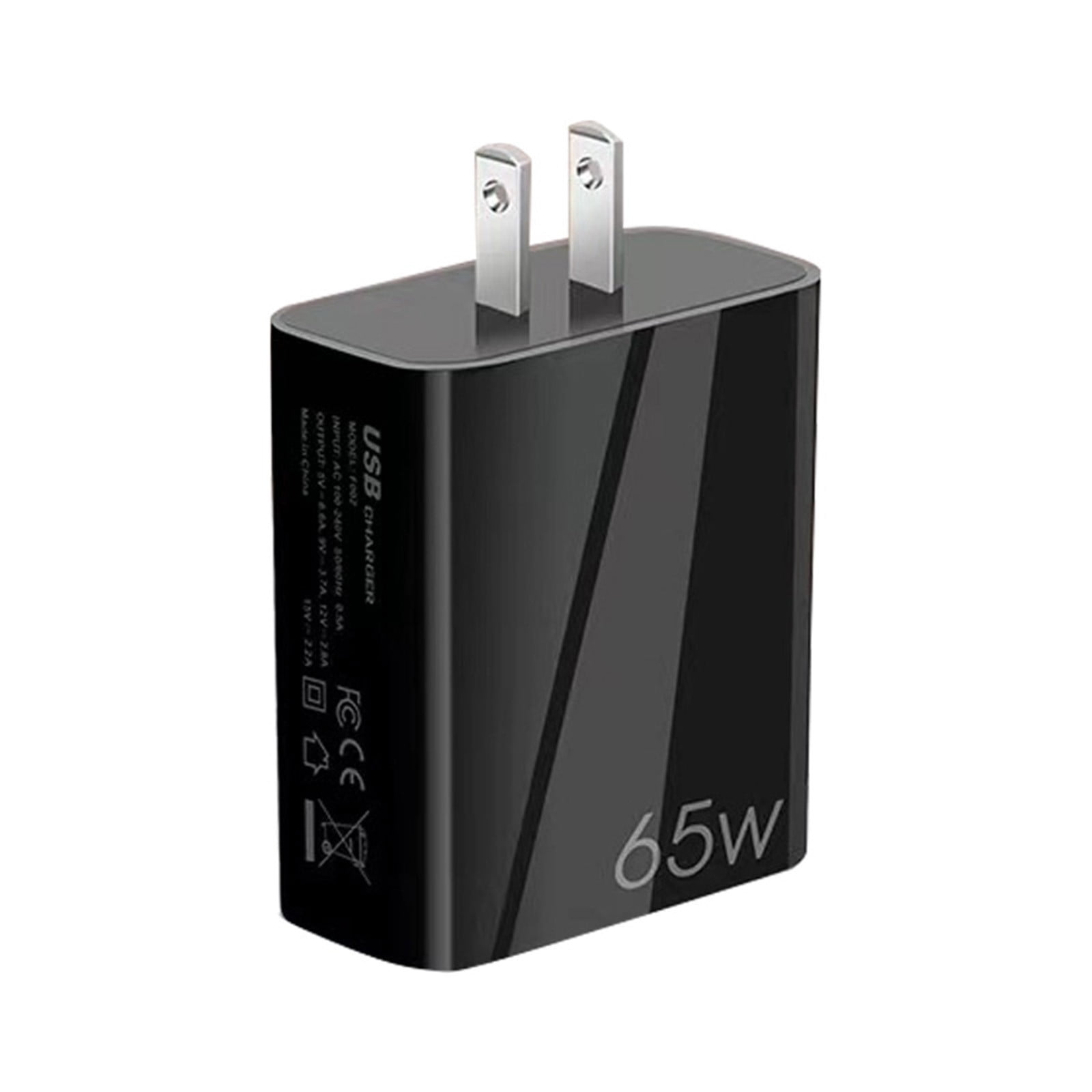 ZIZOCWA 65W USB C Wall Charger Portable 30W Dual Port PD Fast Charger ...