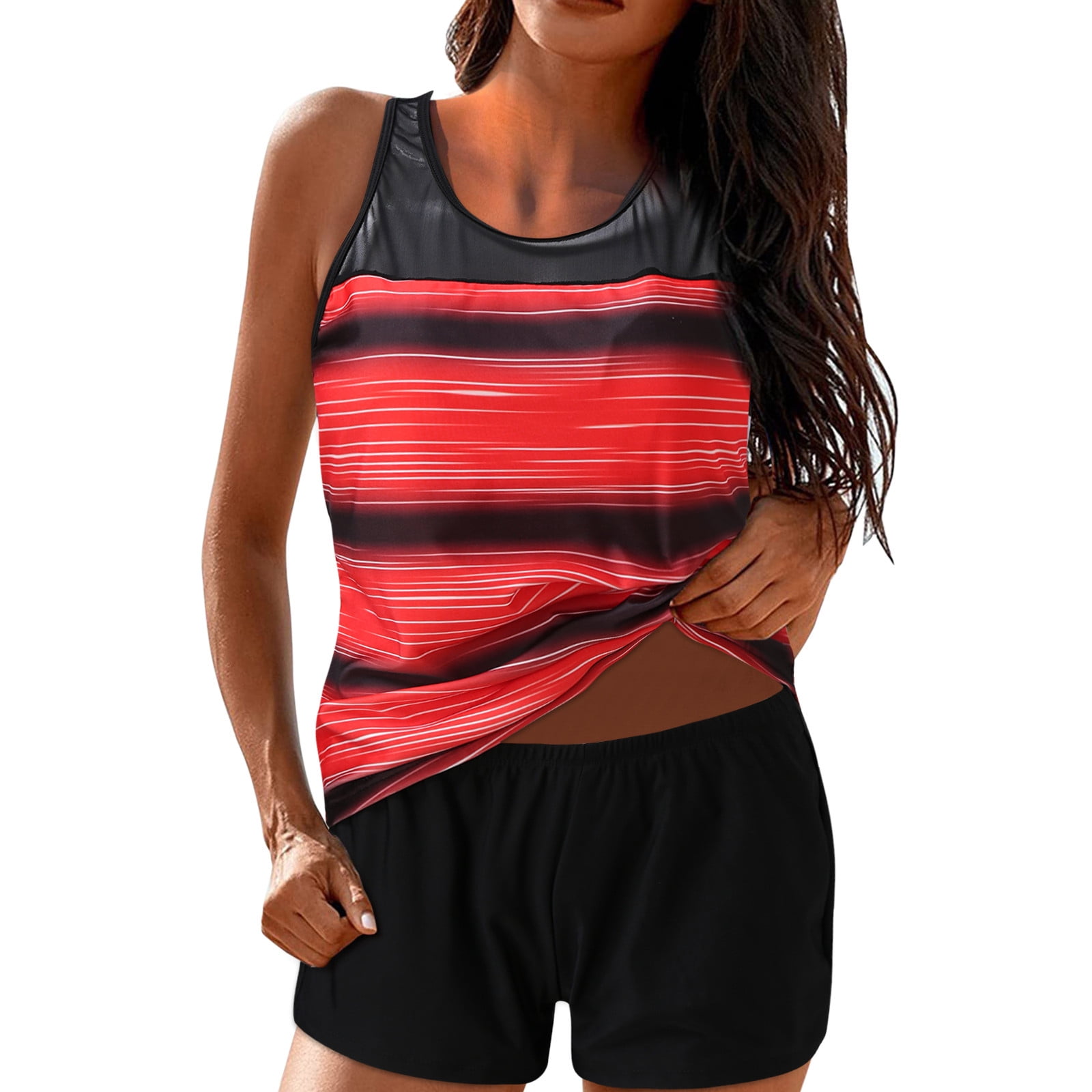ZIZOCWA Swim Tops for Women With Built In Bra Swimsuits for Women With ...