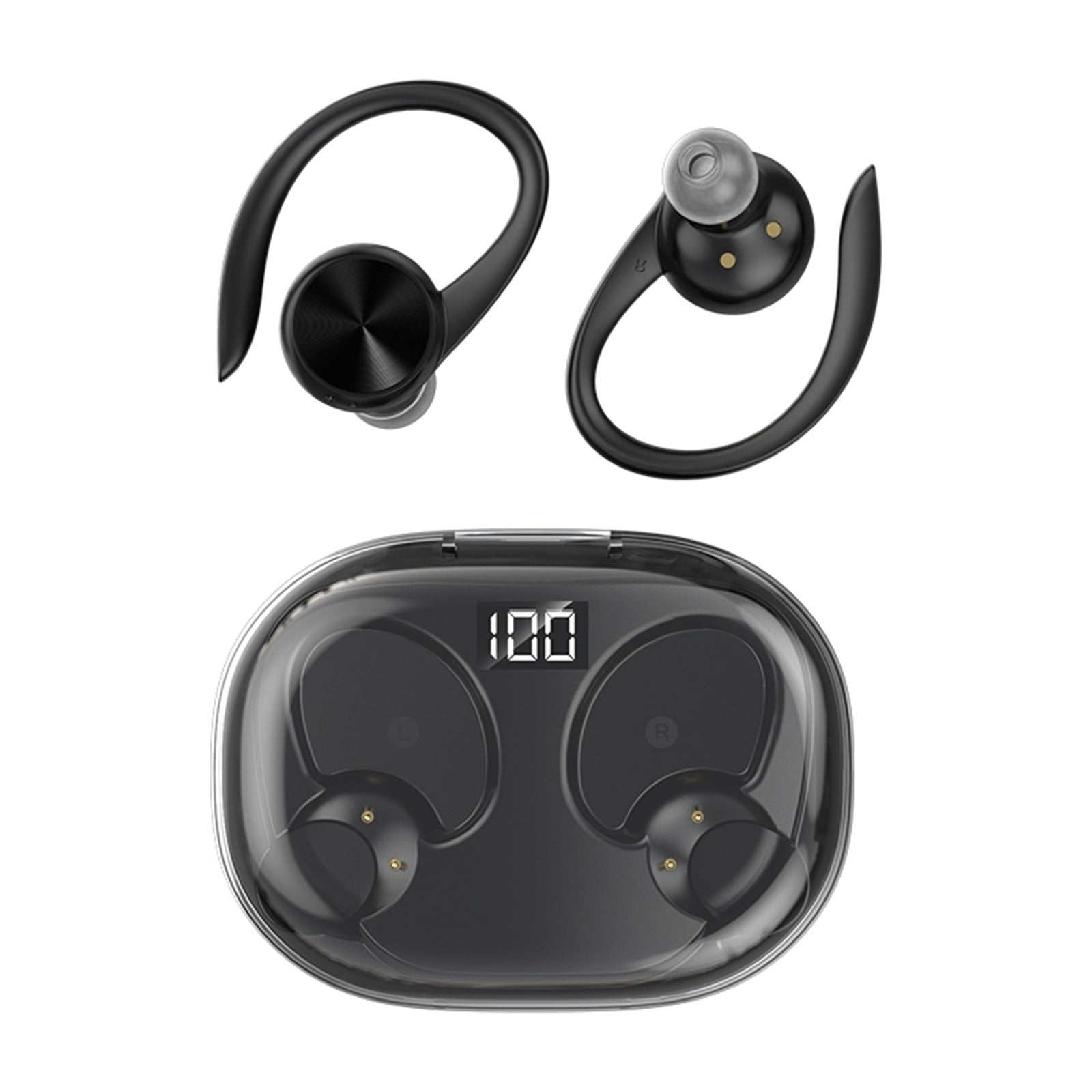 ZIZOCWA Wireless Earbuds In Ear Earhook Bluetooth Headphones Stereo ...