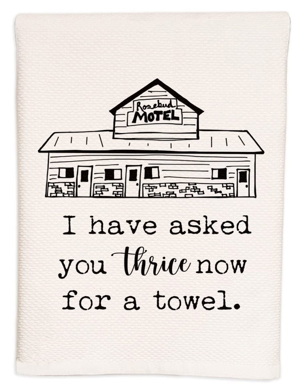 ZJBP Soft Cotton Waffle Design Hand Towel, Bathroom/Kitchen Farmhouse ...