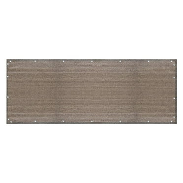 SUNNY GUARD 3'x16' Dark Gray Privacy Screen for Balcony, Patio, Deck ...