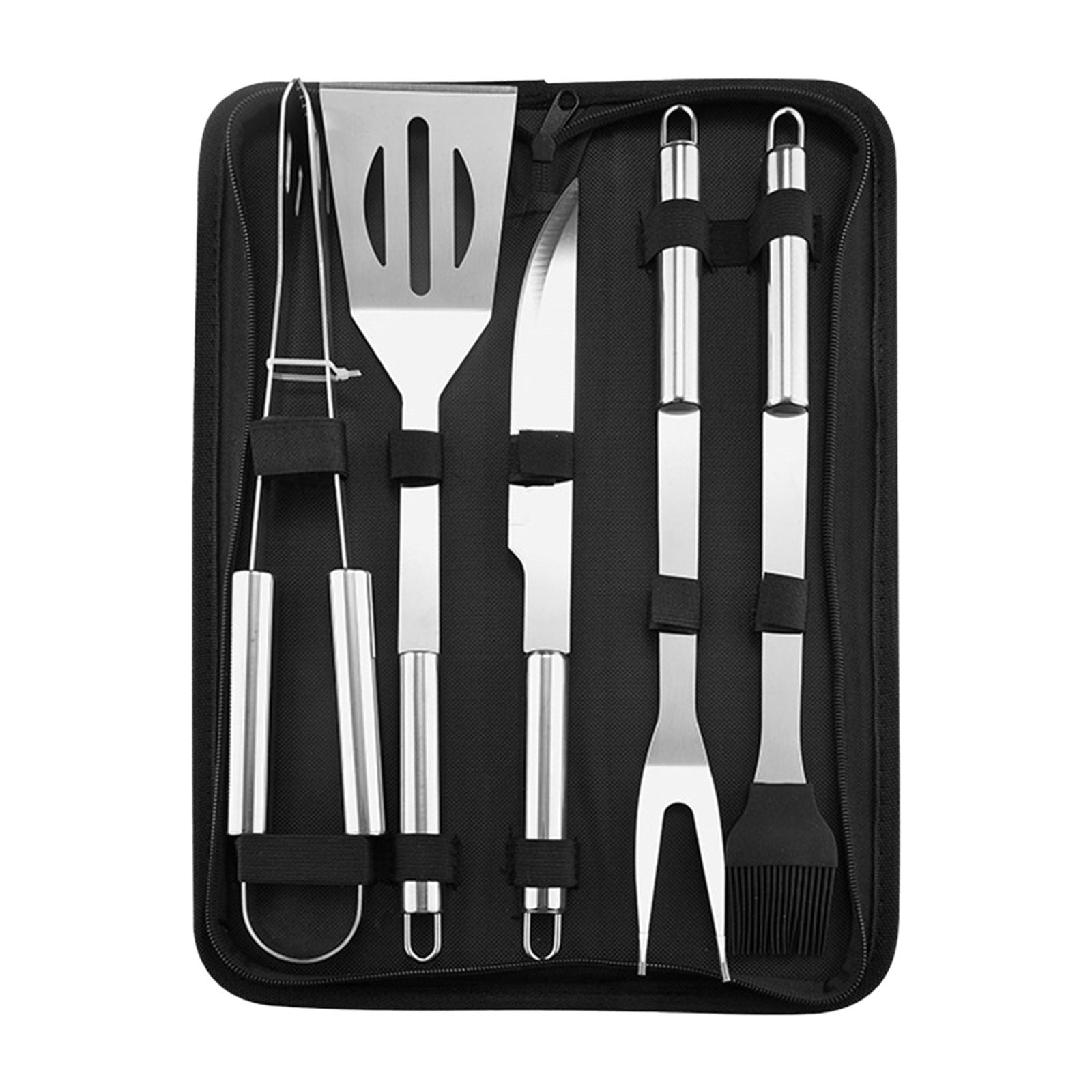 ZJDOAK BBQ Grill Tools Set with Case - Barbecue Accessories Kit, Heavy ...