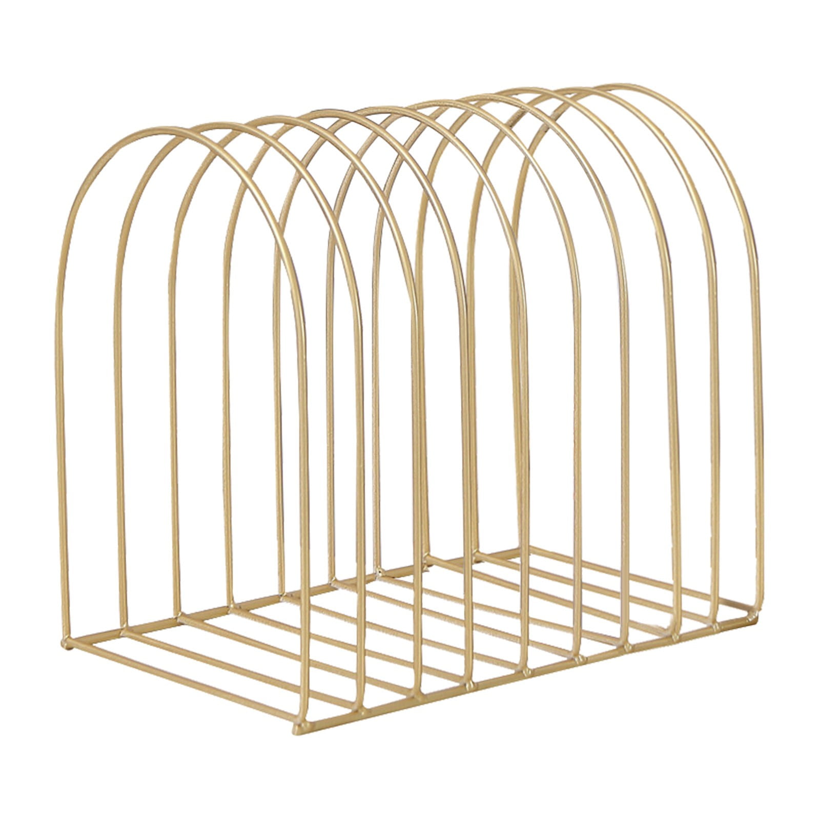 ZJDOAK Large Desktop Document Holder, Brass Metal Wire File Folder ...