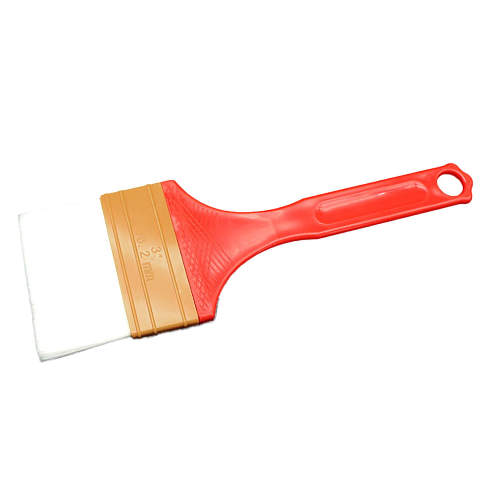 ZJDOAK Paint Brushes, Plastic Handle Flat Paint Brushes for Walls, Wall ...