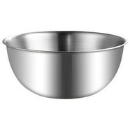 Moocorvic Stainless Steel Cooking Bowls, Large Mixing Basin, Heavy Duty ...