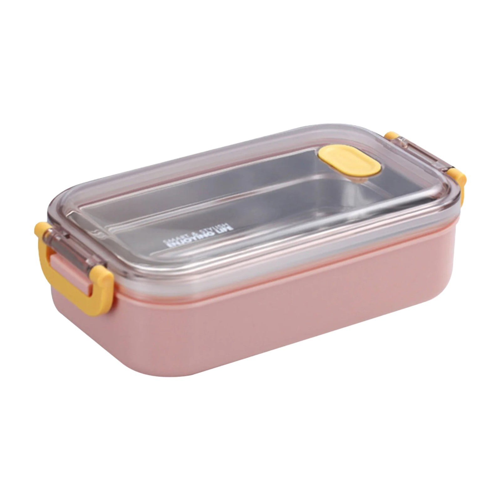 ZJDOAK Stainless Style Lunch Box, Heat & Eat Container - Microwave-Safe ...