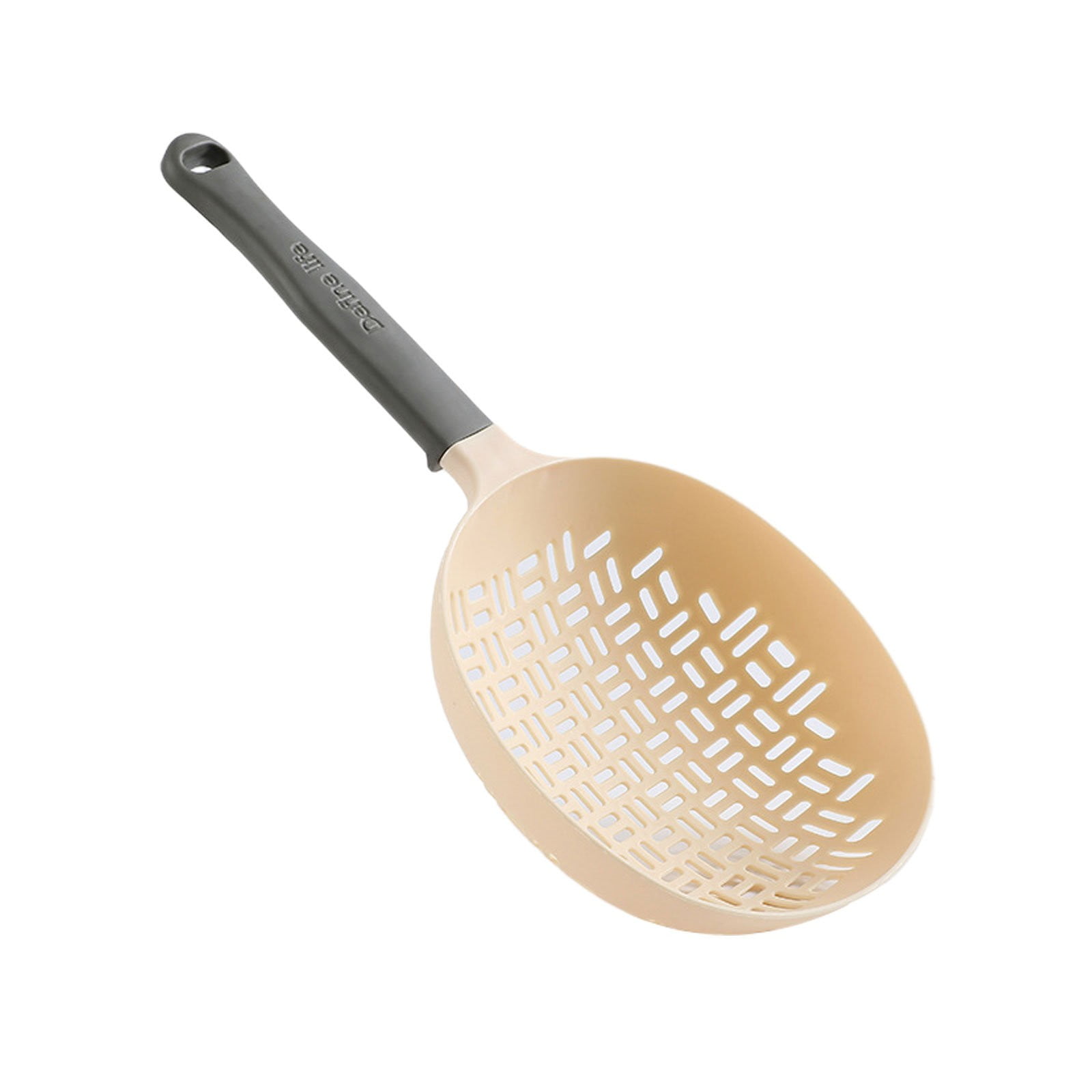 ZJDOAK Strainer Scoop Colander Slotted Pasta Spoon Plastic Skimmer ...