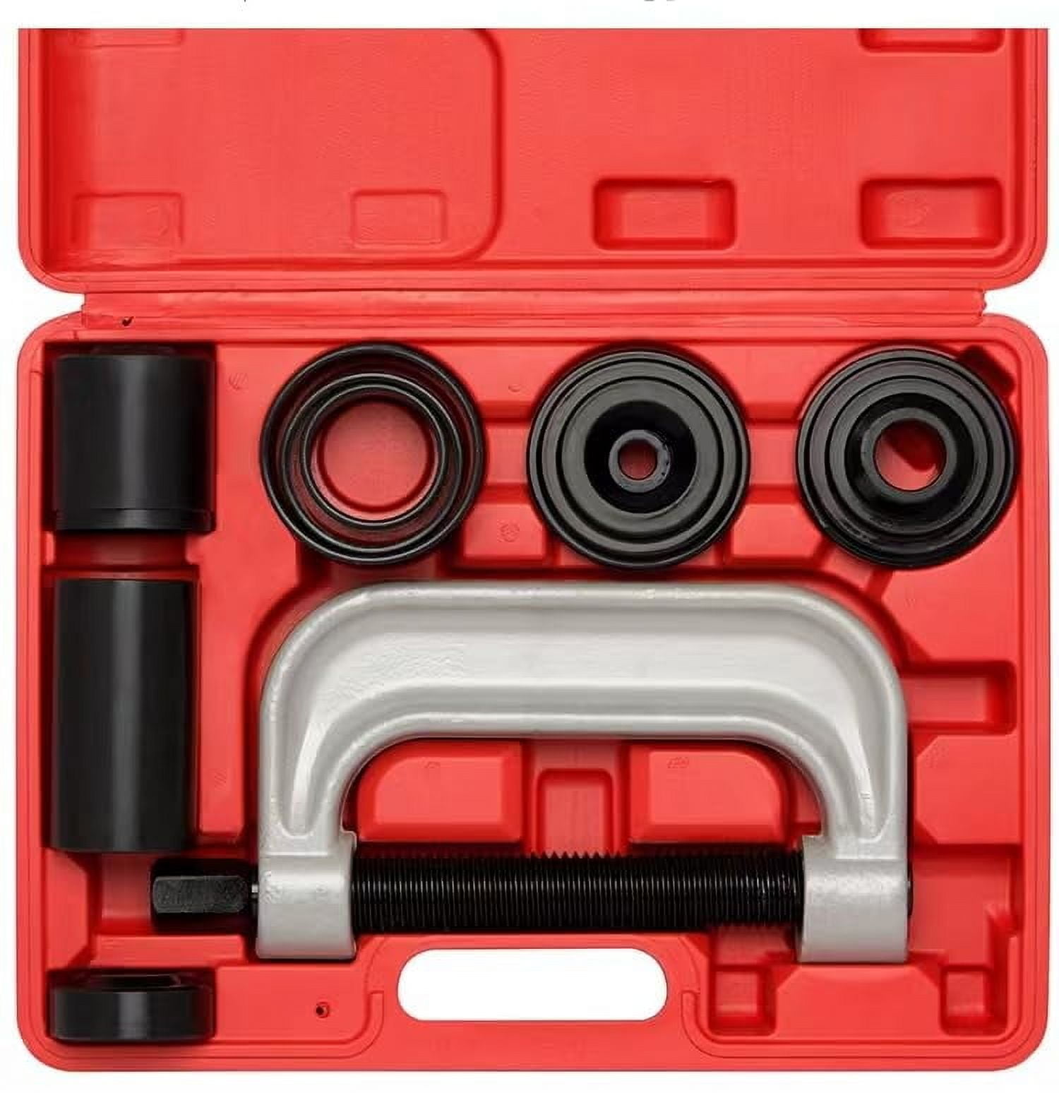 Bushing Removal Tool 10-Piece Heavy Duty Ball Joint / U-Joint Press ...