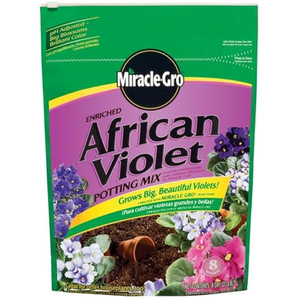 ZJINJIN 0044607-323 African Violet Potting Mix - 8 Quart - Walmart.com
