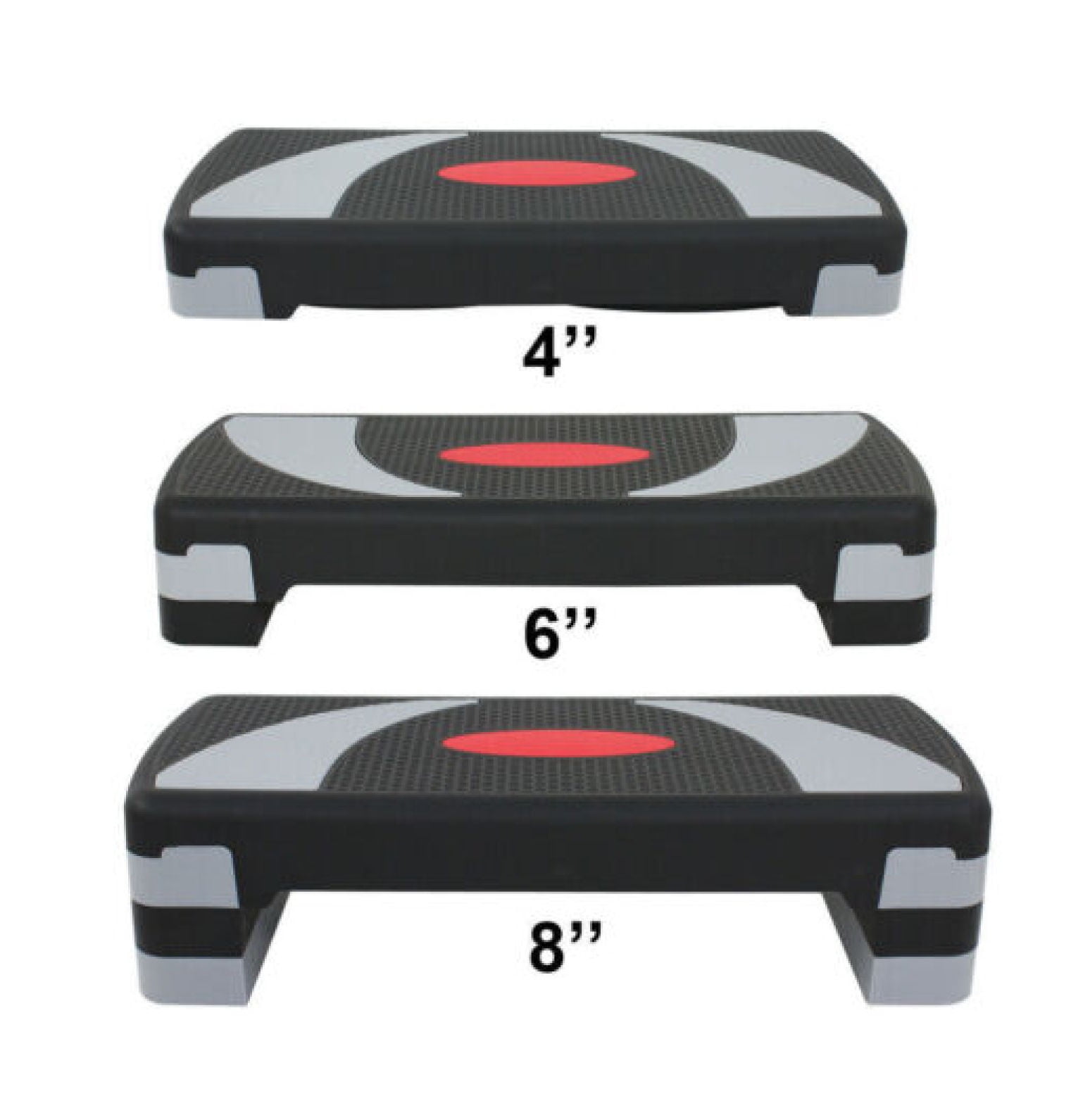 ZJINJIN-16''/28"/31"/43" Exercise Stepper Fitness Aerobic Step Platform ...