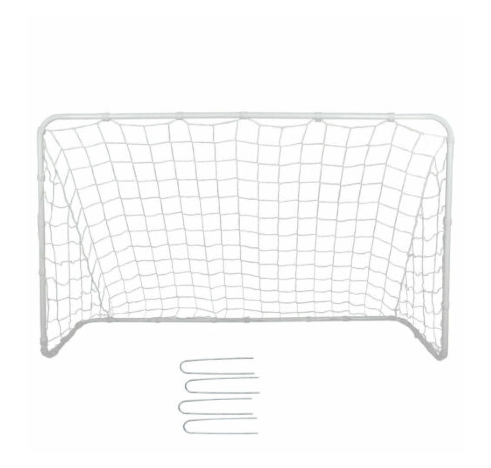 ZJINJIN-6x4 FT Portable Steel Frame Soccer Goal Net Football Sports ...