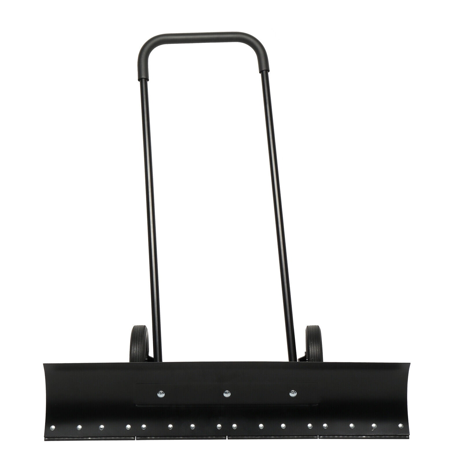 ZJINJIN Snow Shovel with Wheels 39" Wide Snow Plow Shovel Snow Pusher ...