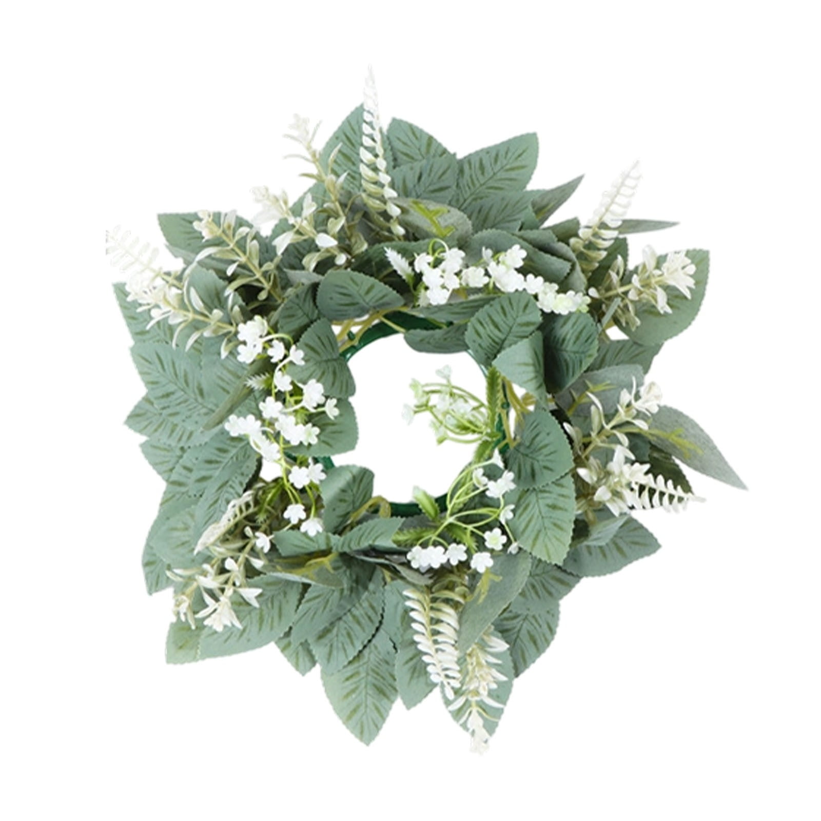 ZJNGJC 11.81 Inch Artificial Spring Summer Christmas Greenery Wreaths ...