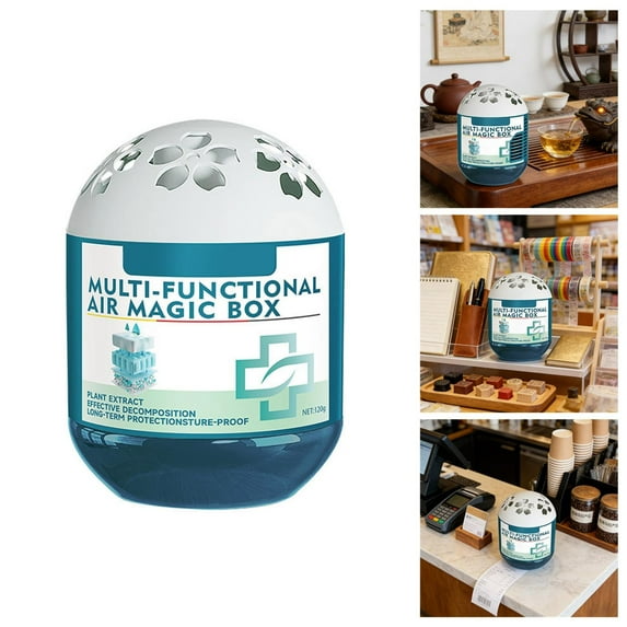 ZJNGJC Indoor Air Purification Dust Removal Magic Box Purifier 120g ...