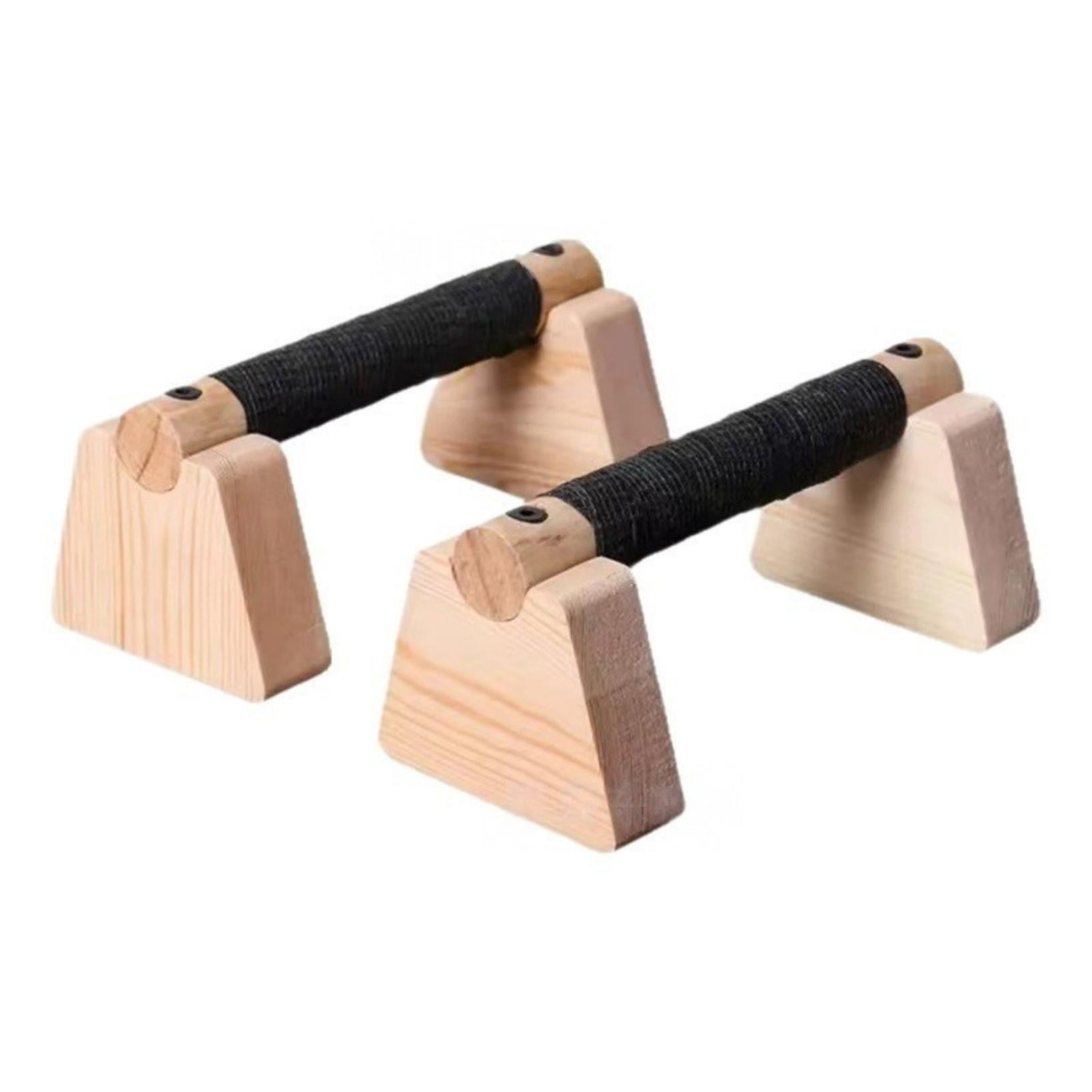 ZJNGJC Parallettes Bars - Wooden Calisthenics Equipment for Handstand ...