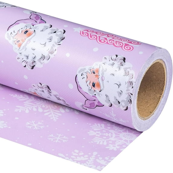 ZJQYDS 30 Inch Jumbo Reversible Christmas Wrapping Paper - 30 Inch x ...
