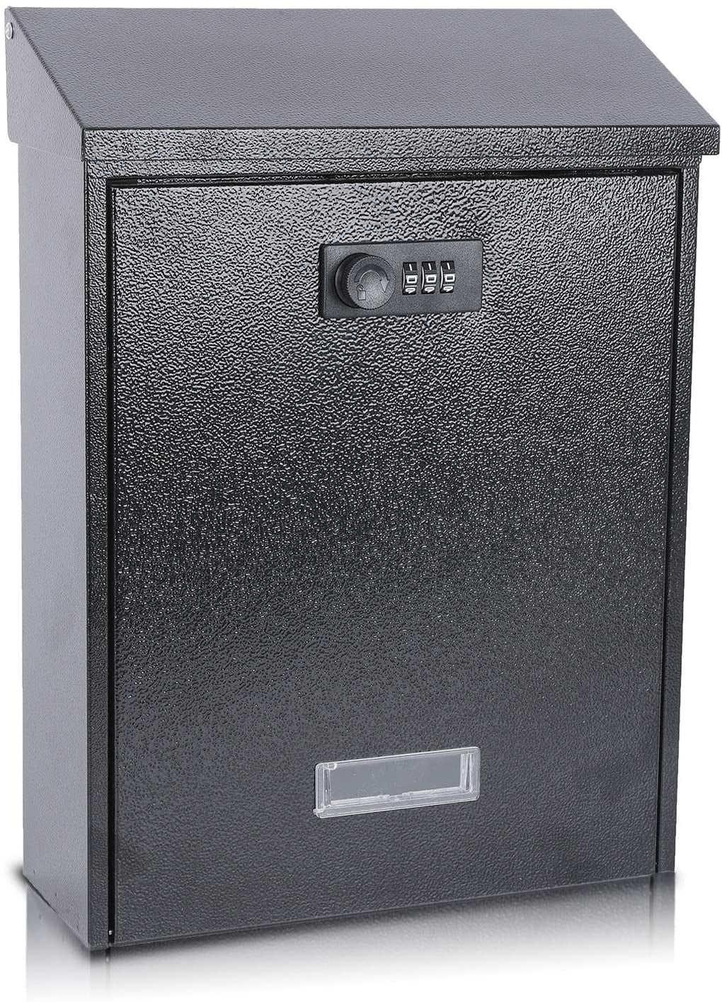 ZJQYDS Mail Boxes with Combination Lock,Locking Mailbox Wall Mounted ...