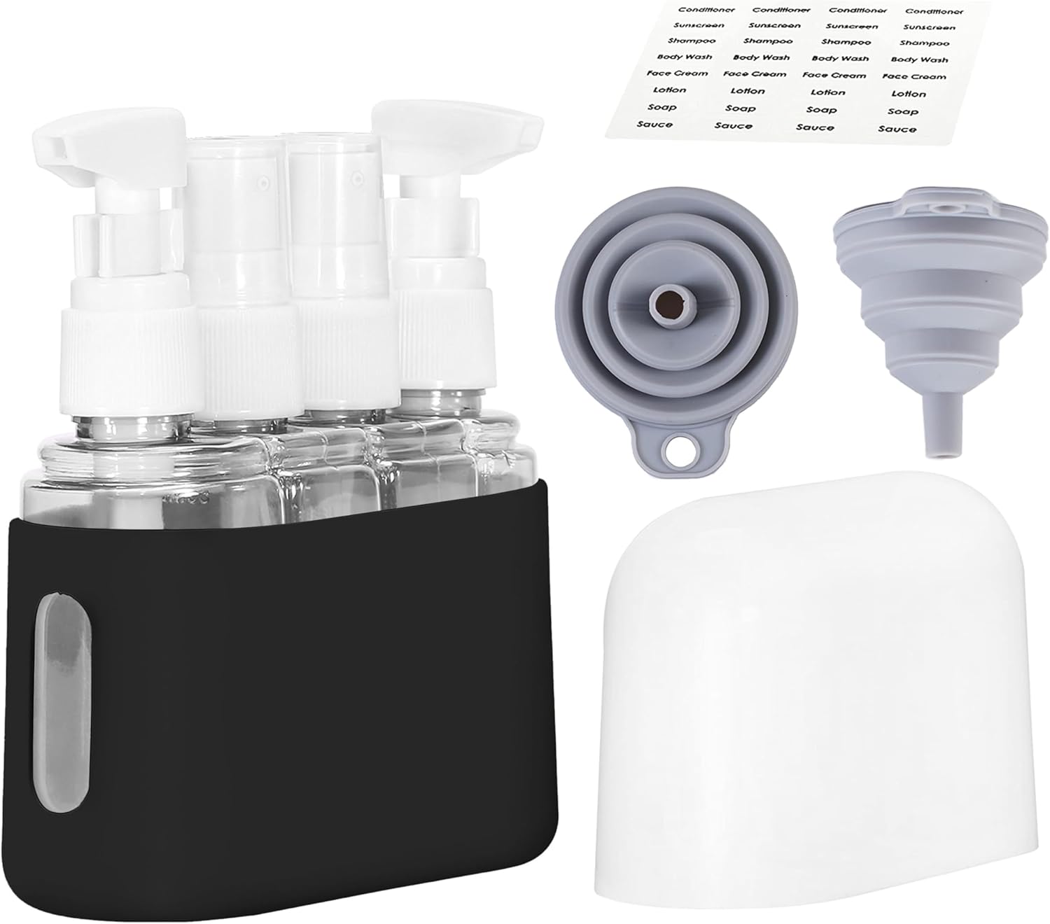 ZJQYDS Travel Bottles, Leak Proof Containers For Toiletries TSA ...