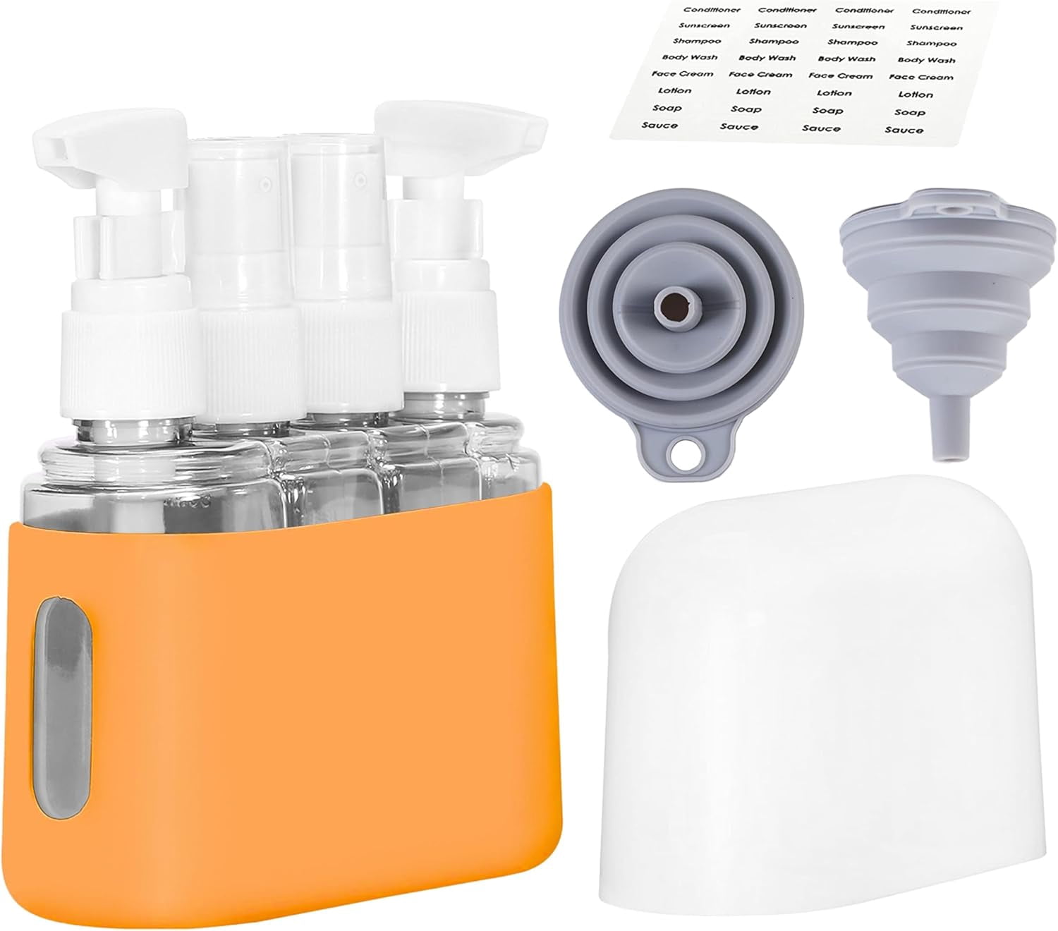 ZJQYDS Travel Bottles, Leak Proof Containers For Toiletries TSA ...