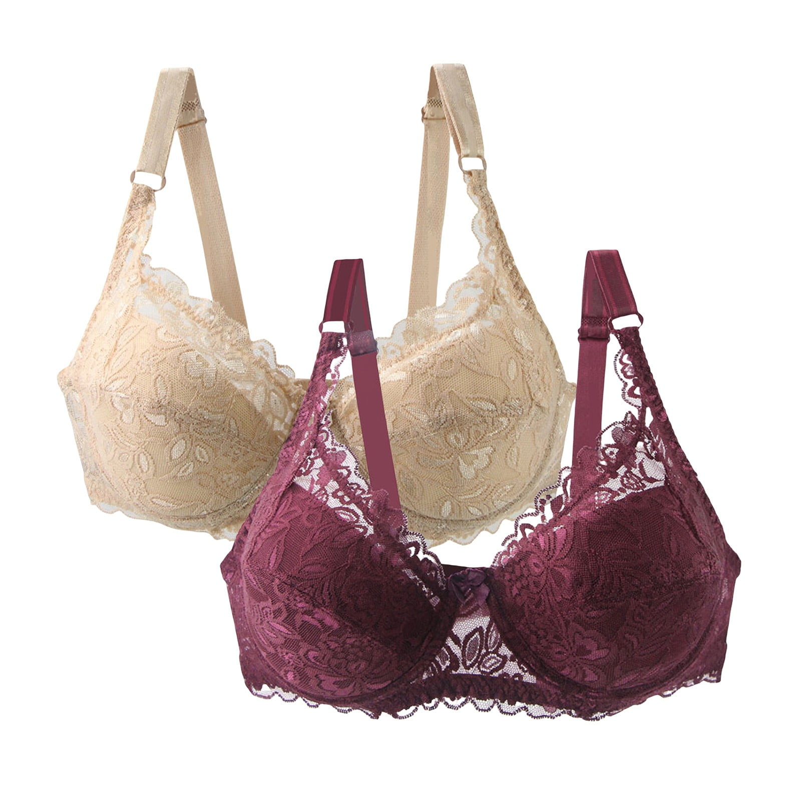 ZJXFGS Clearance Lace Bralettes For Women Sticky Bra Push Up Women'S ...