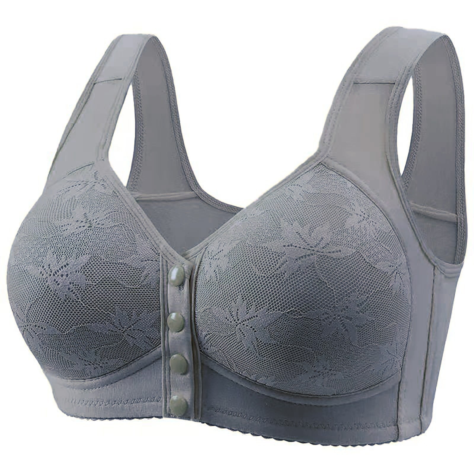 ZJXFGS Clearance Wireless Bras For Older Comfort Bras For Women Front ...