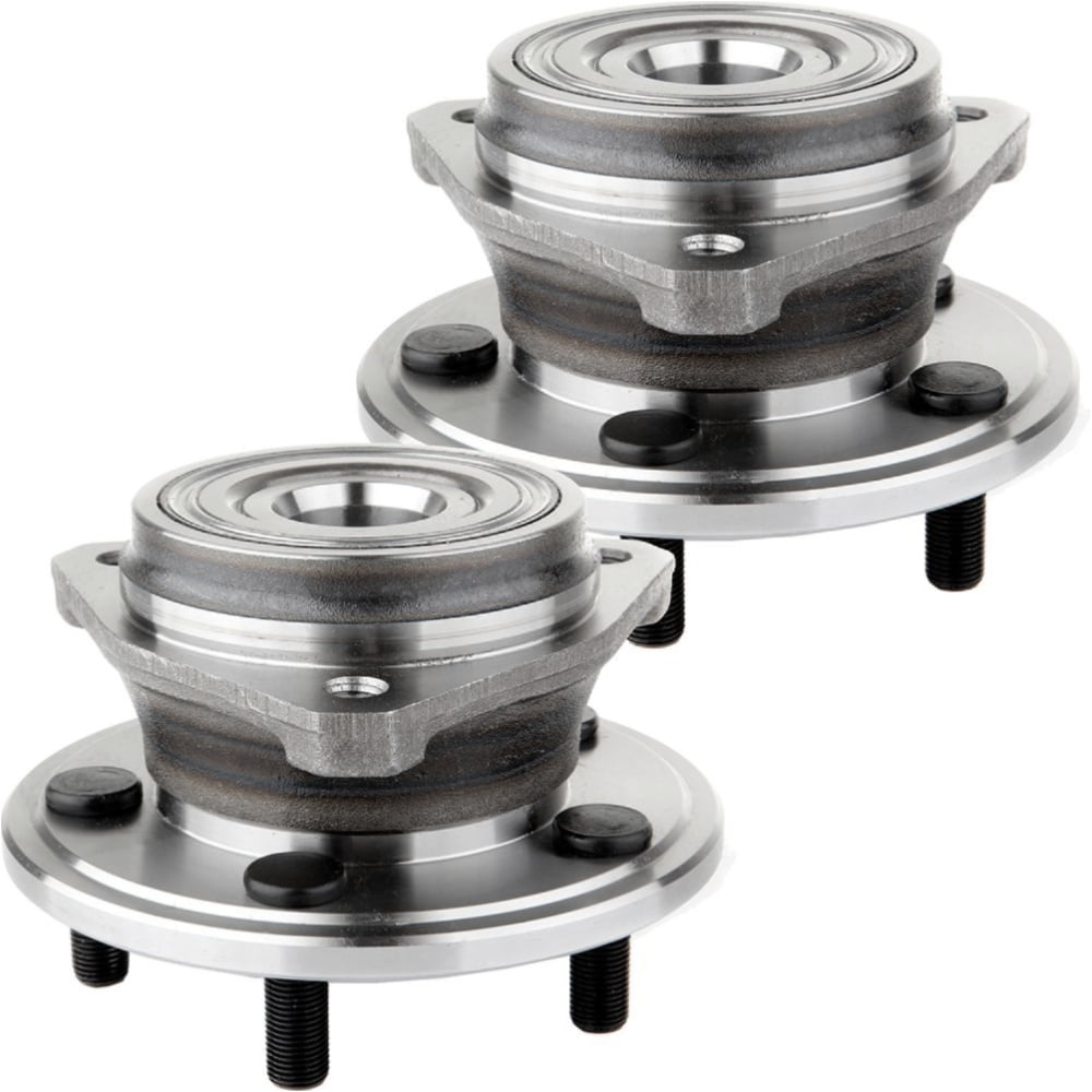 ZJYAIZD 2pcs Wheel Hub and Bearing Assembly Front Side Steel 5 Lugs for ...