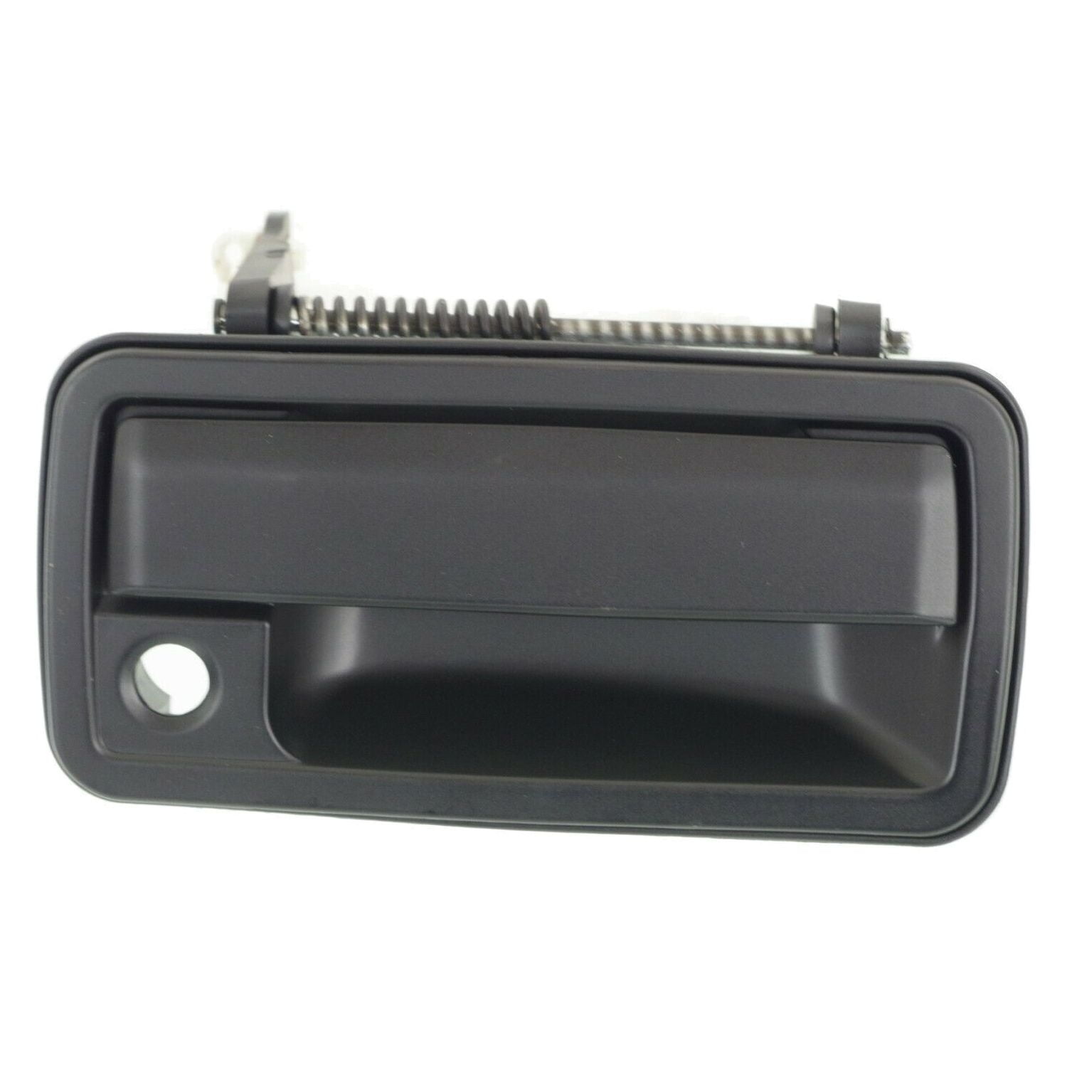 ZJYAIZD Car Door Handle Exterior Front Right Smooth Black Plastic with ...